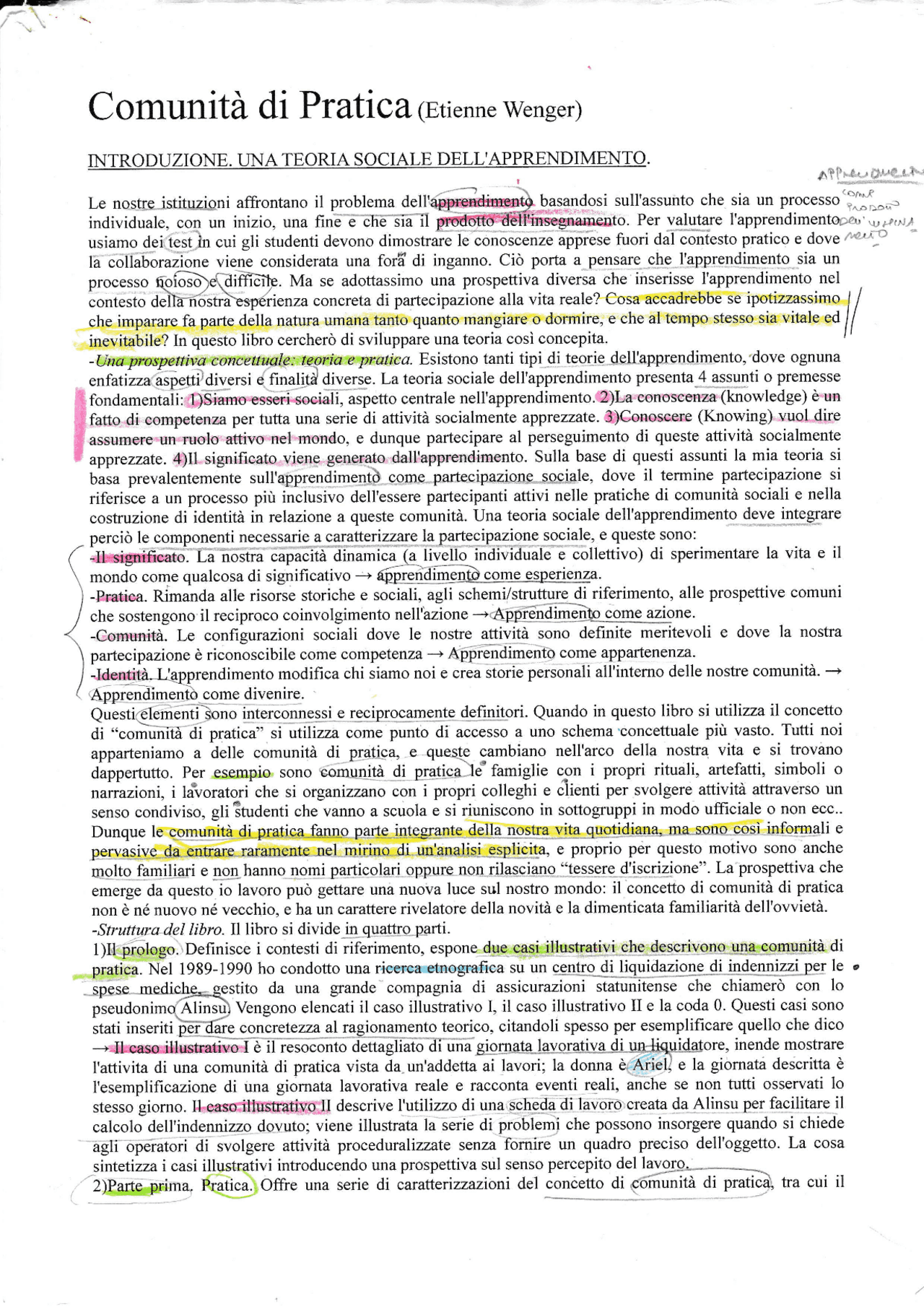 Comunità Di Pratica Docsity