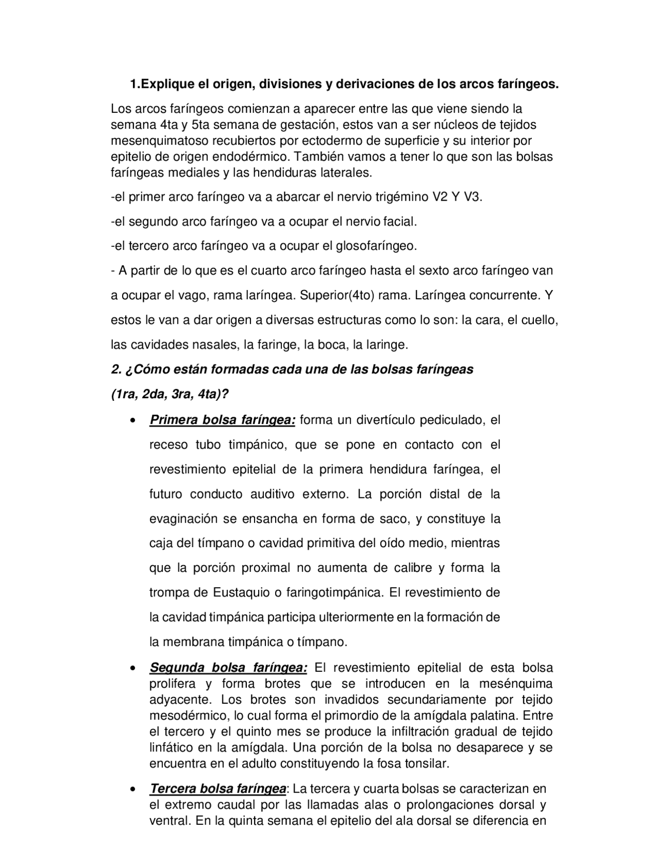 Desarrollo Embrionario 2021 Docsity