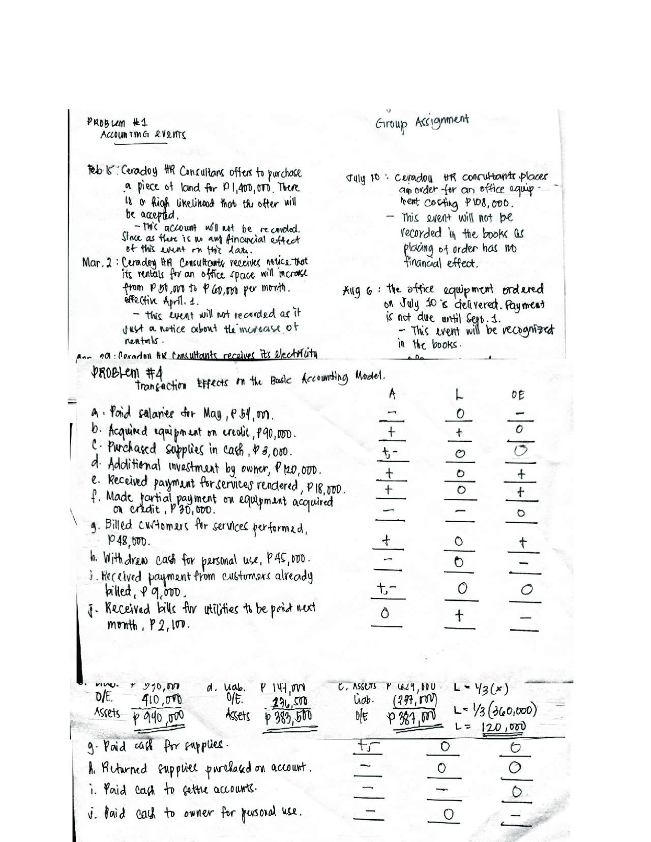 Financial Acctng And Reporting Activity 1 Docsity