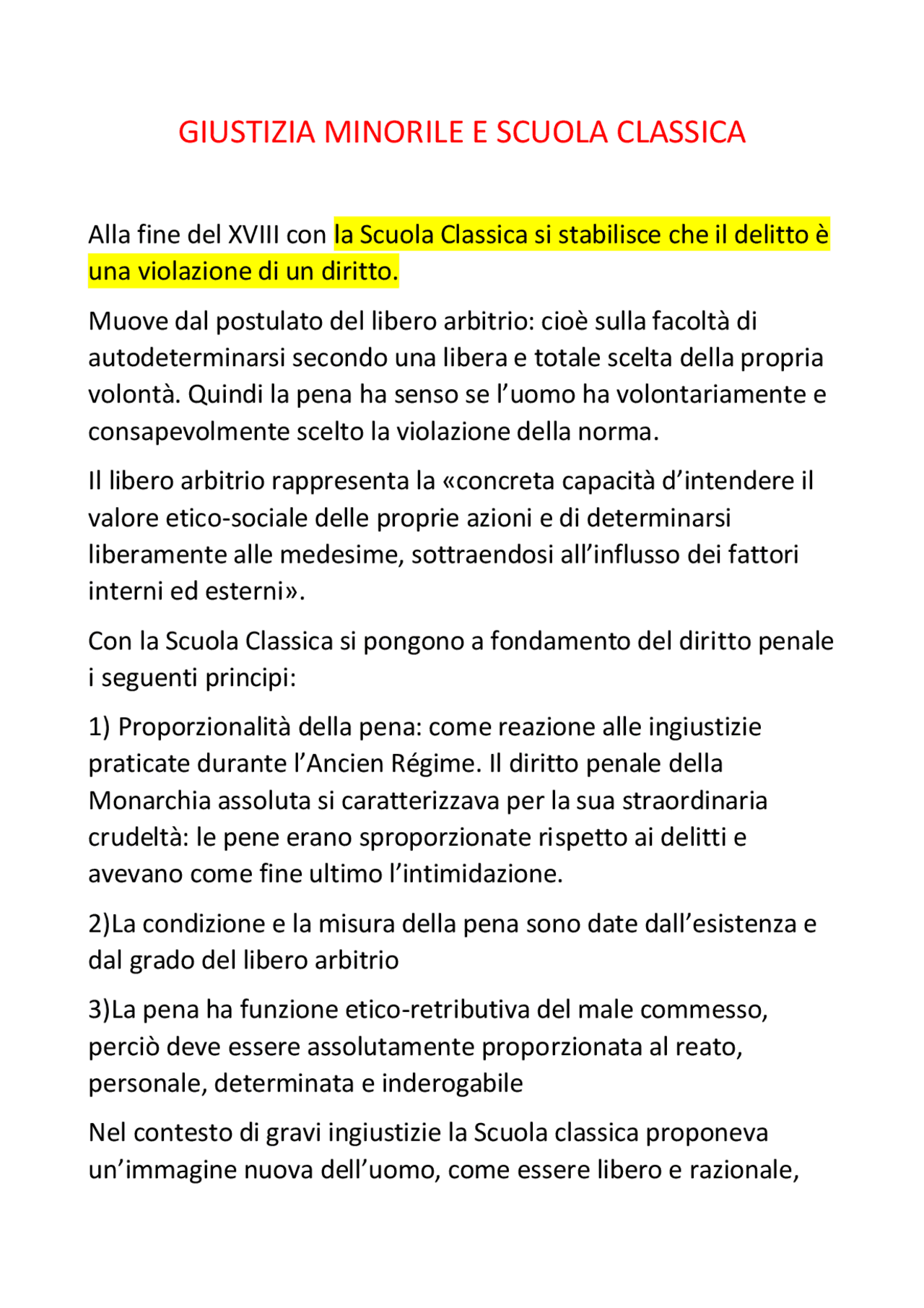 Giustizia Minorile E Devianza Appunti Di Pedagogia Docsity