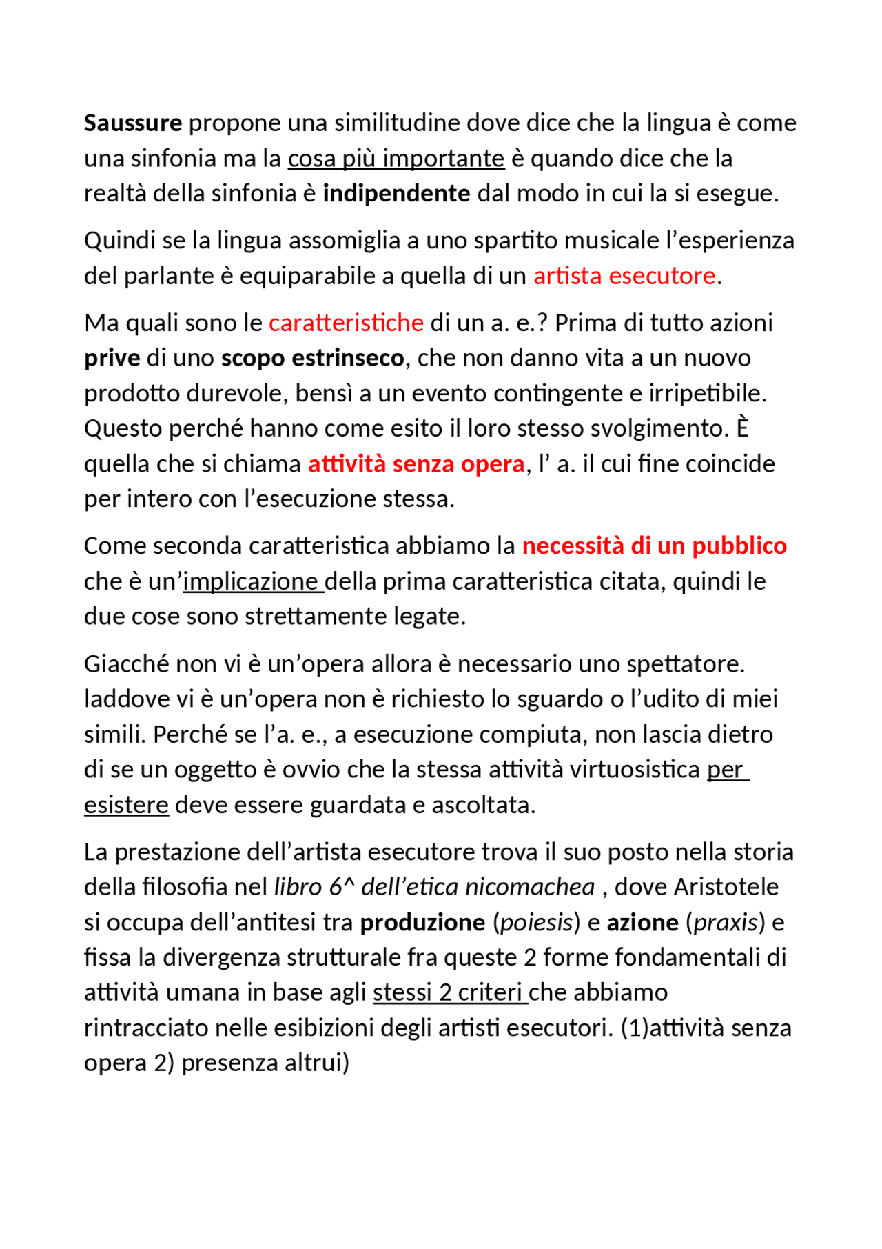 Riassunto Dispense Date Dal Prof Paolo Virno Docsity