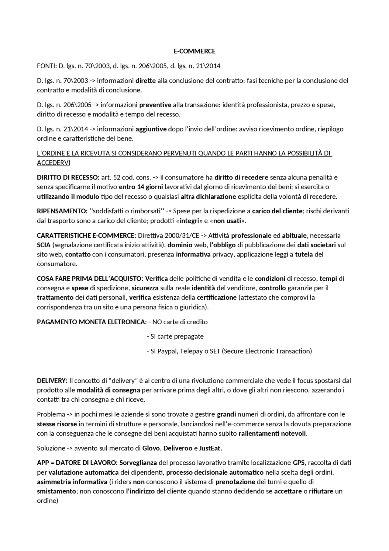 Riassunti Diritto Del Mondo Digitale Docsity