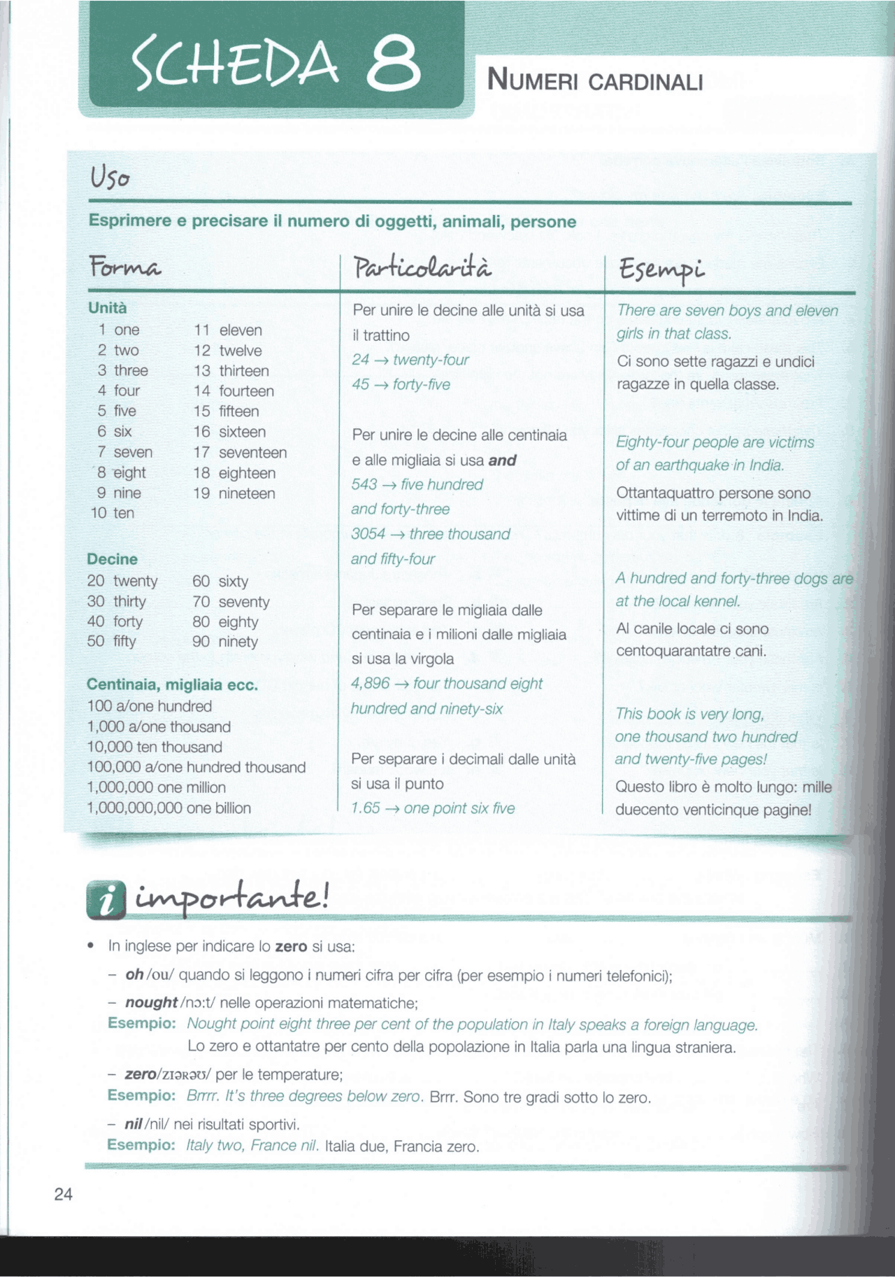 Numeri cardinali - esercizi - Docsity