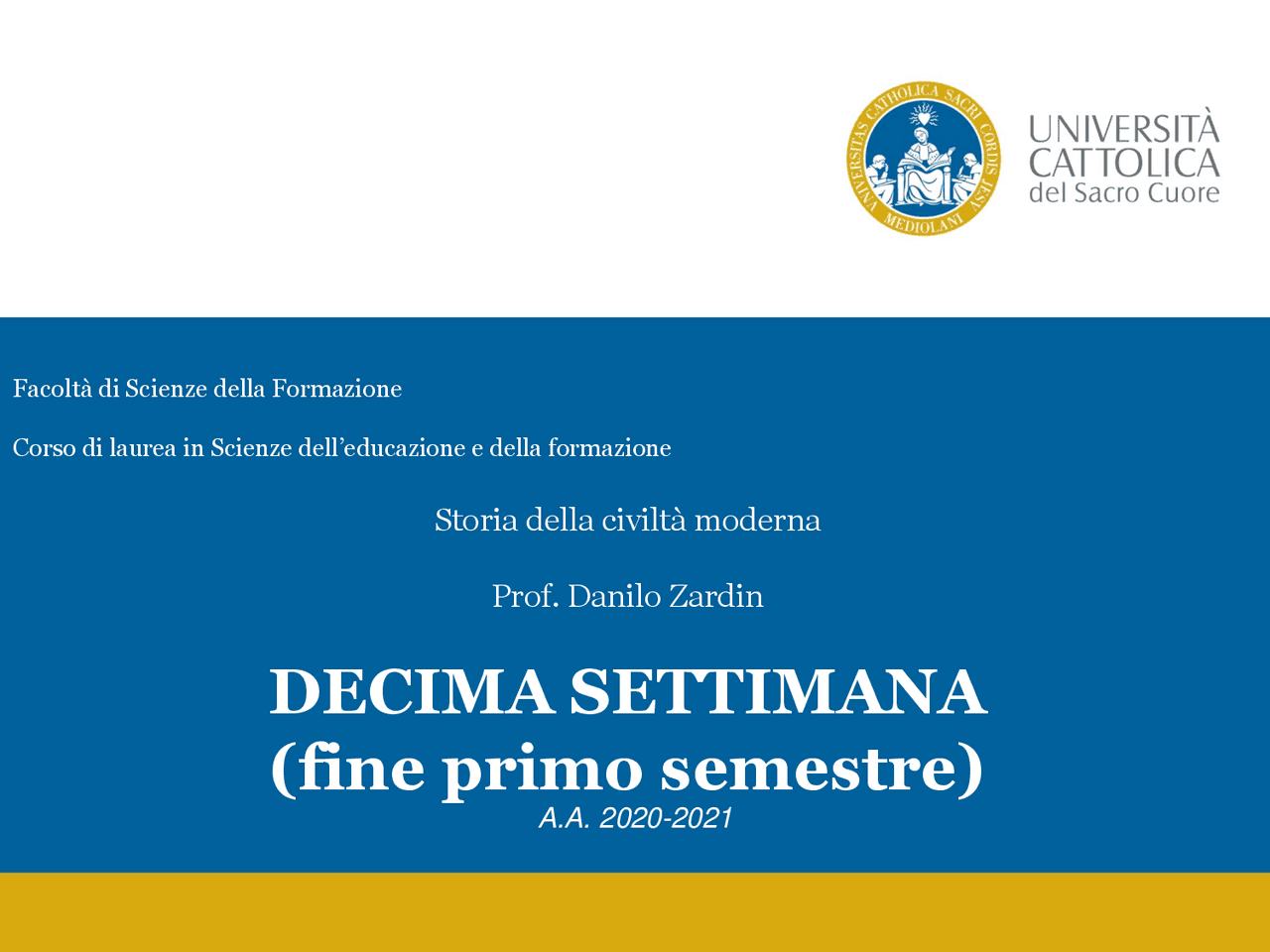 Power Point Esame Storia Docsity