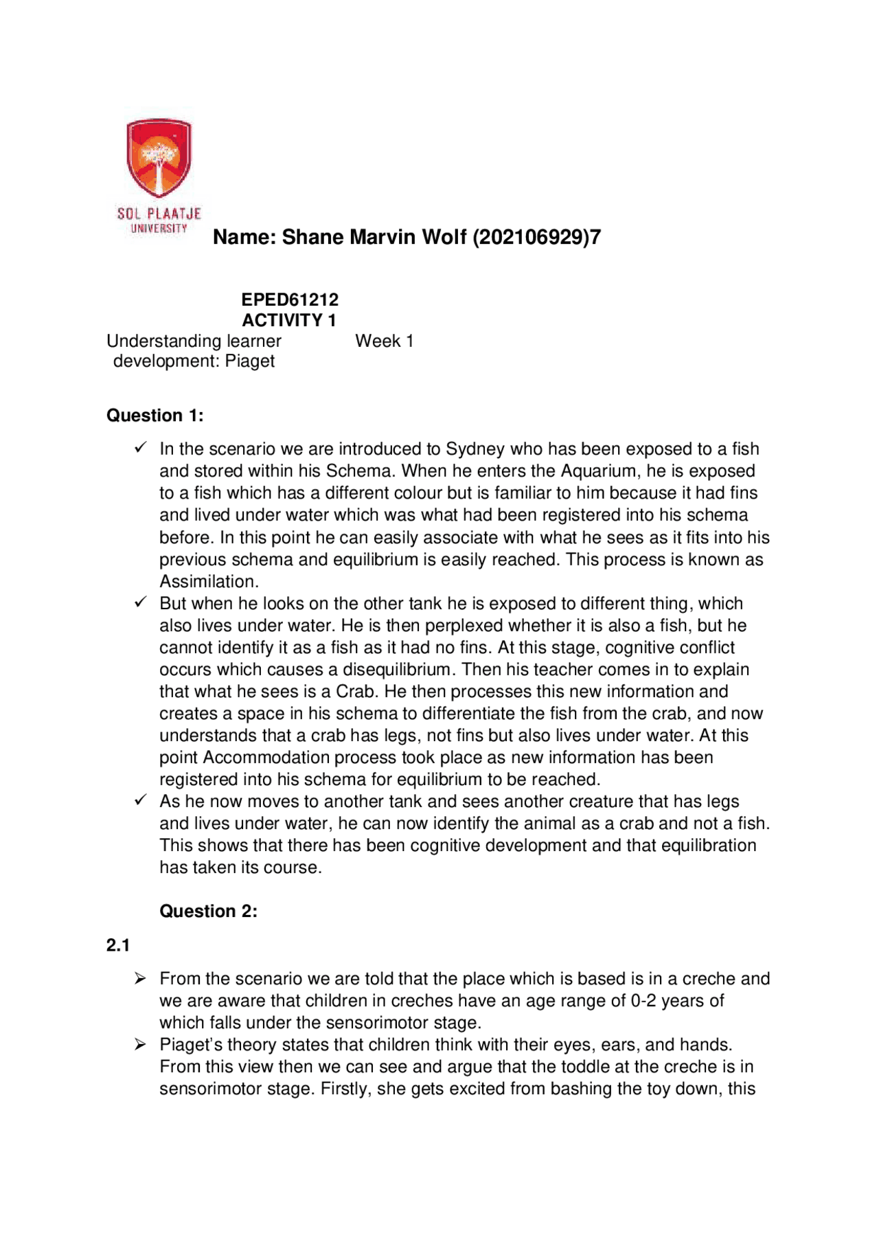 Pedagogy Assignment And Notes Docsity