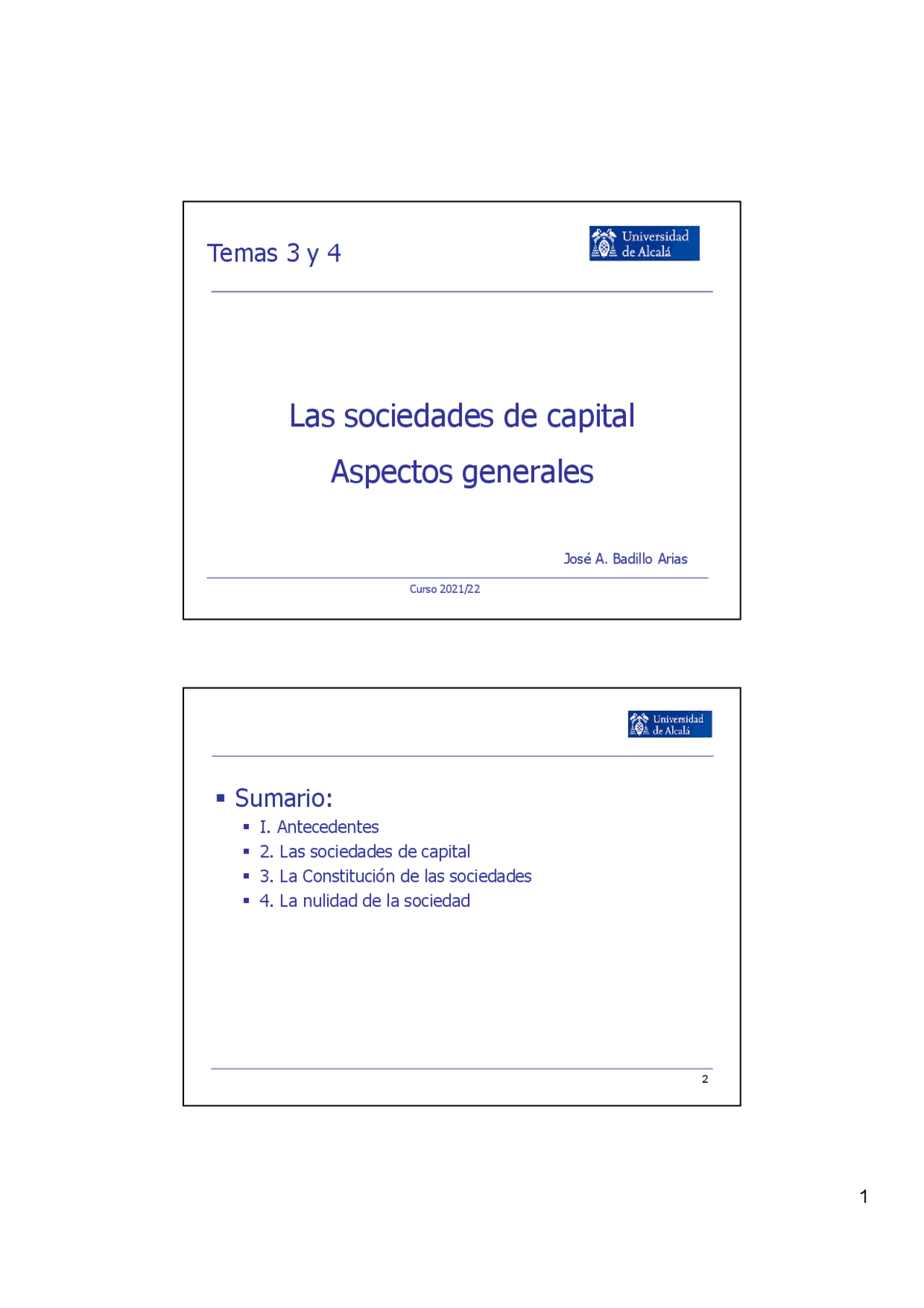 Apuntes Derecho Sociedades Docsity