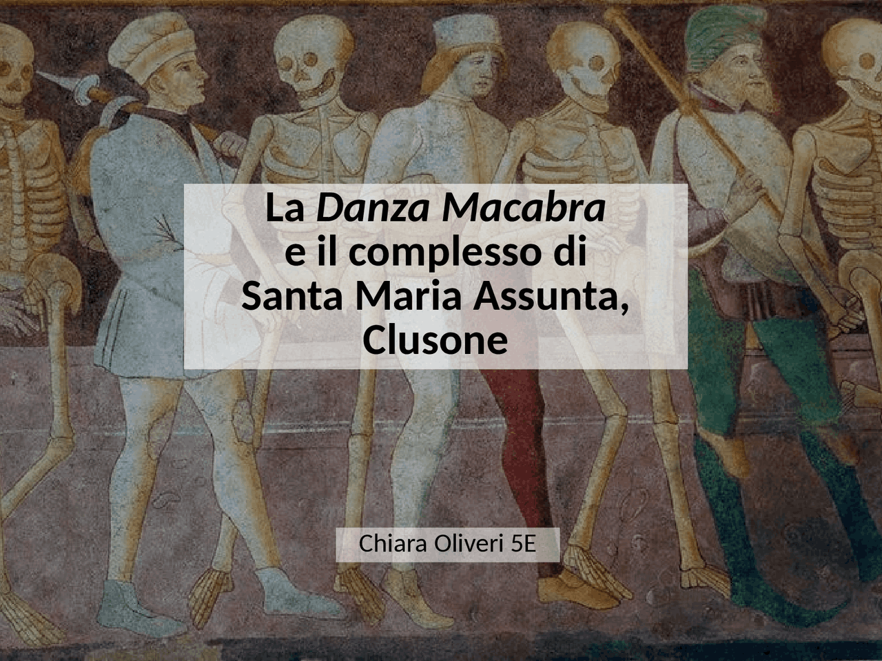 Danza macabra e iconografia macabra - Docsity