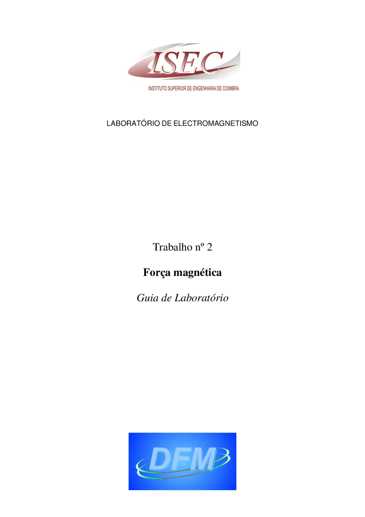Relatório De Campo Magnetico Docsity