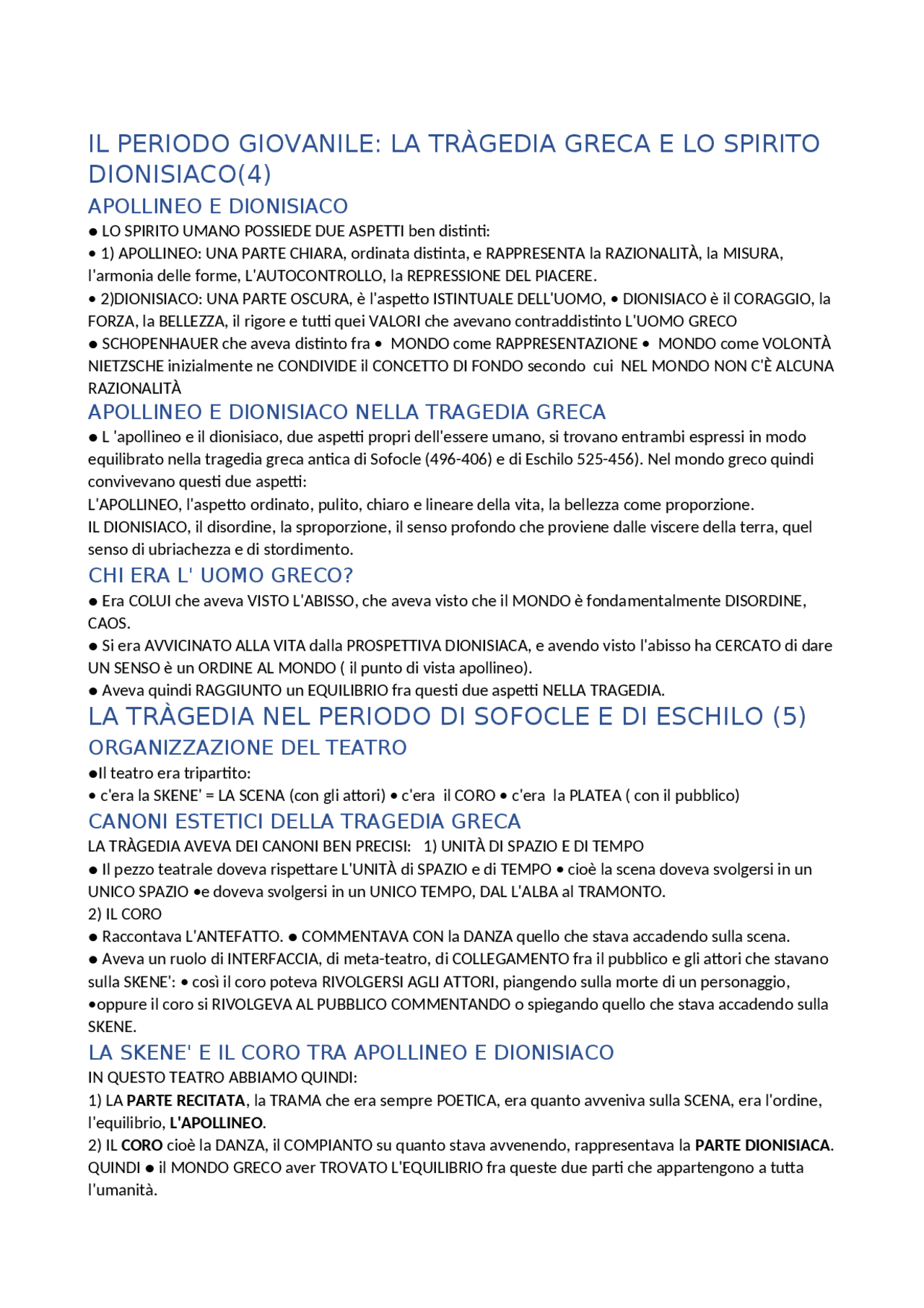 Riassunto Filosofo Nice Docsity