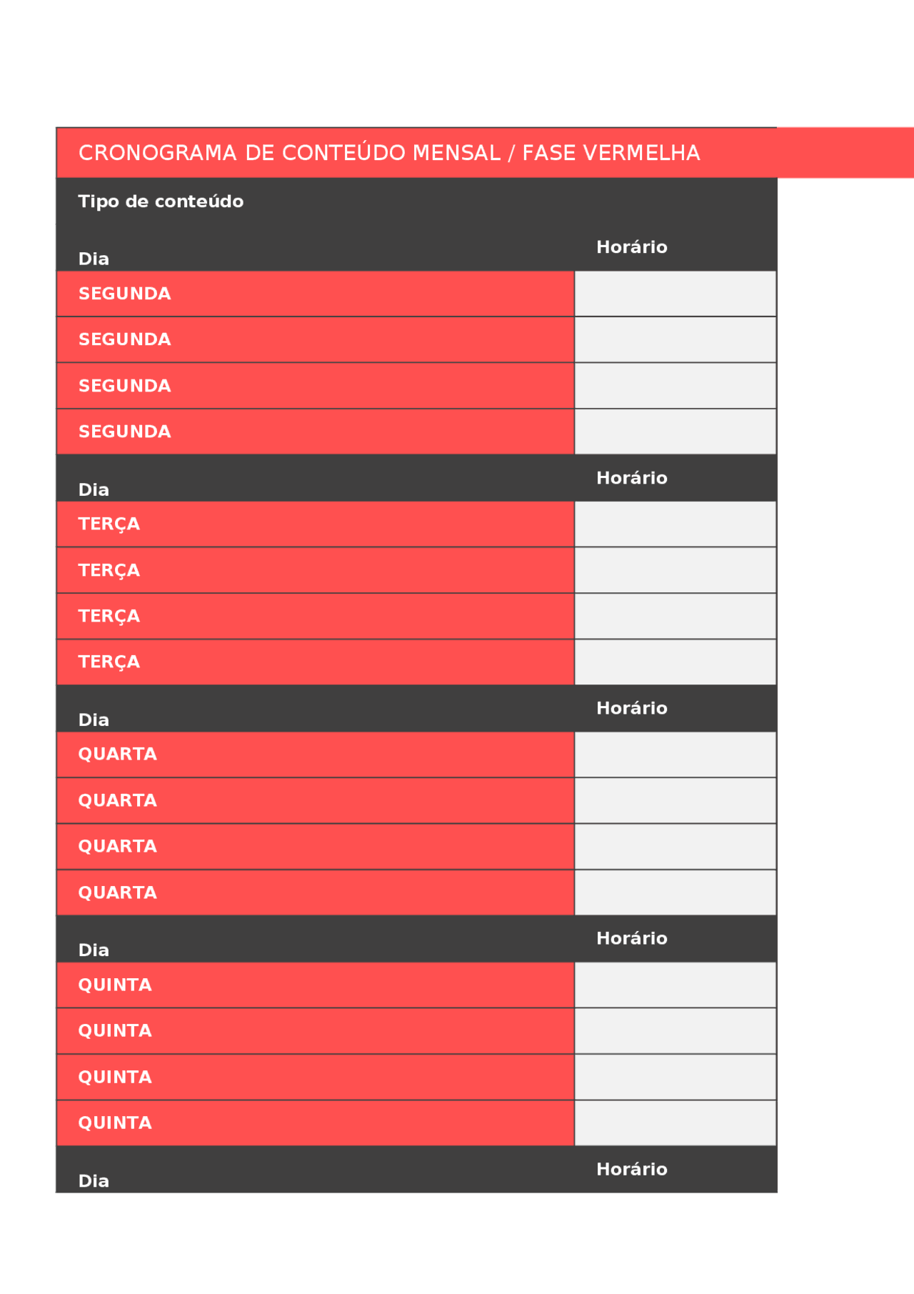 Cronograma Para Usar Docsity