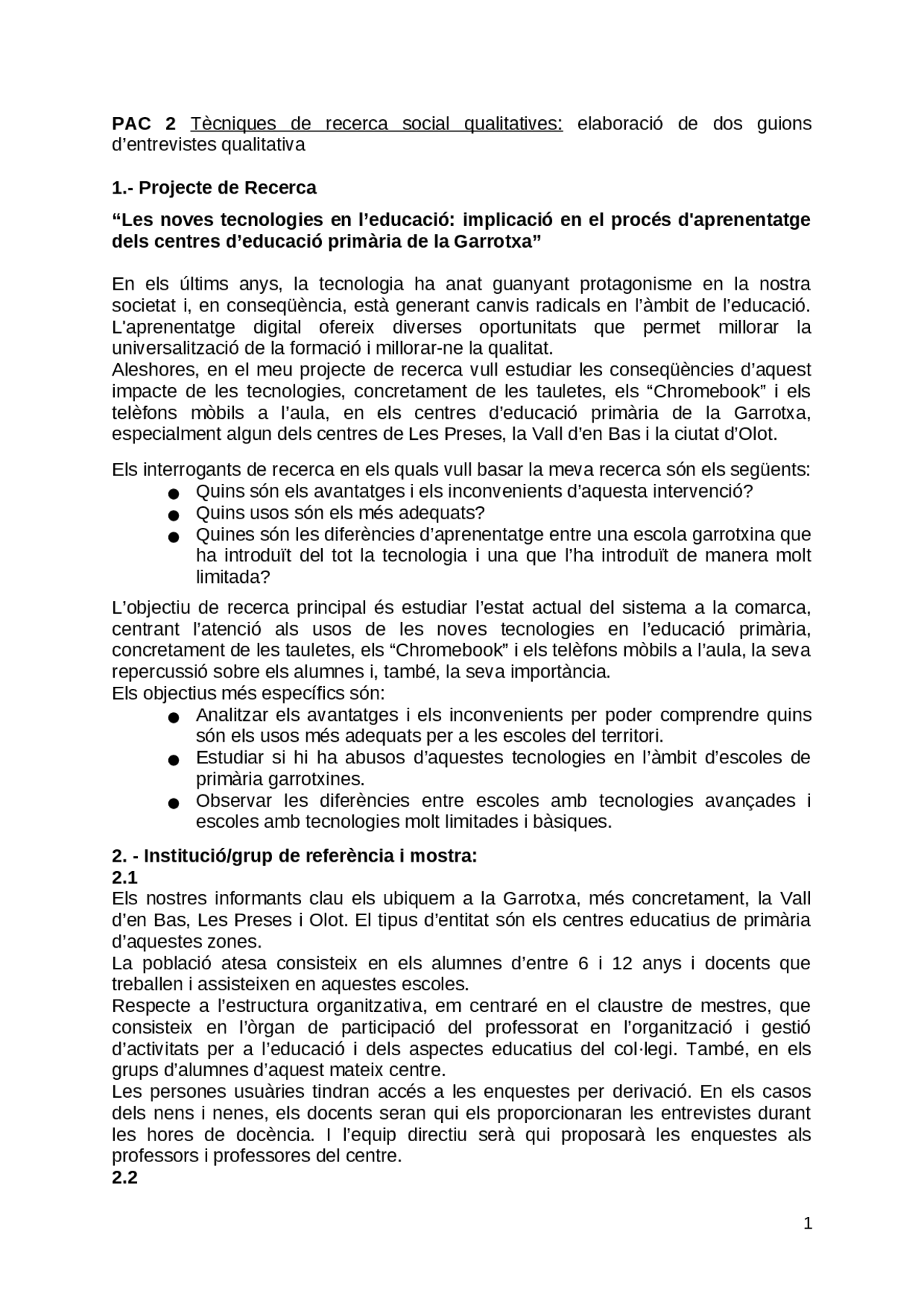 Pac 2 Metodes I Tecniques De Leducació Social Docsity