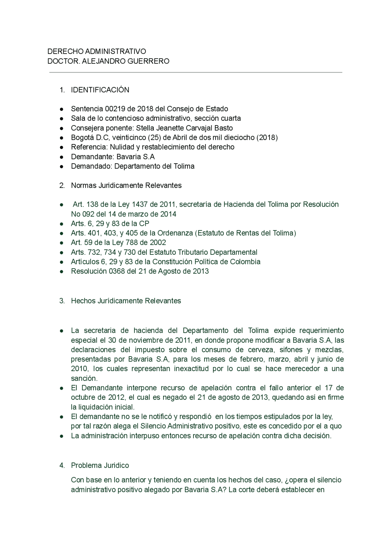 Jurisprudencia Sentencia 219 Docsity