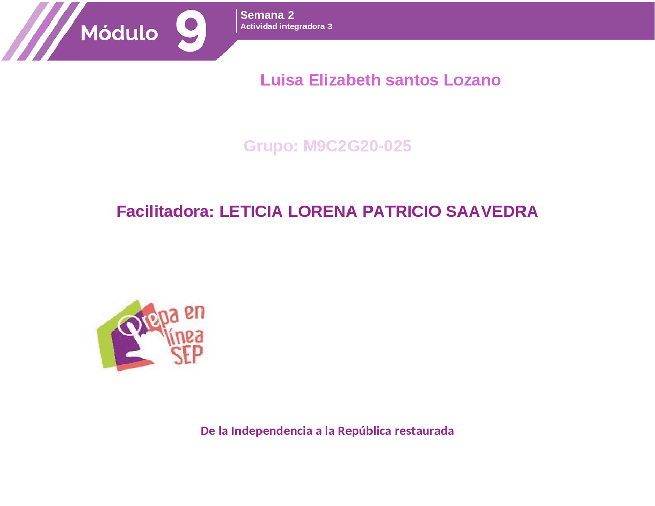 Modulo 9 semana 2 M09S2AI3 - Docsity