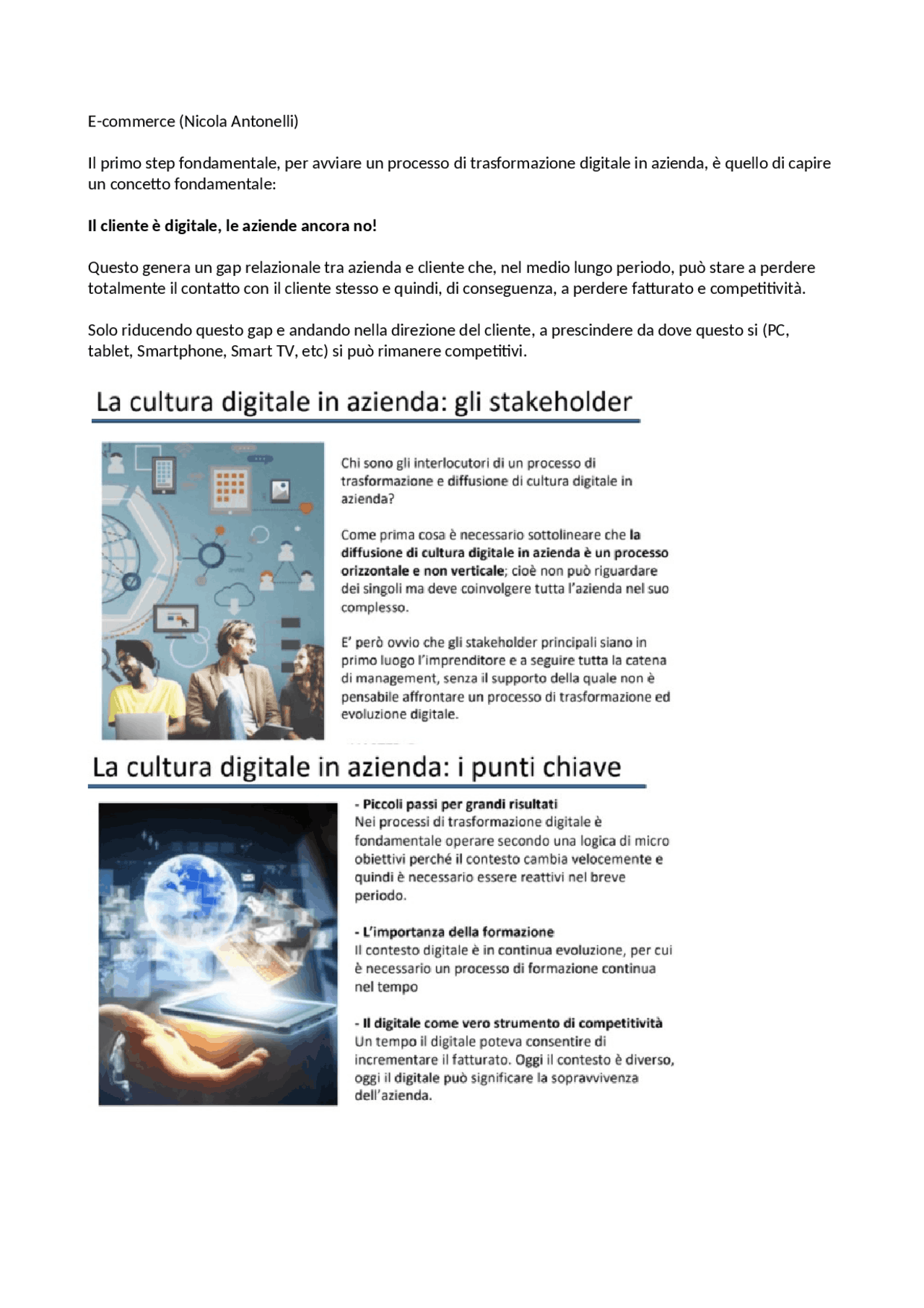 E Commerce Schemi E Riassunti Docsity
