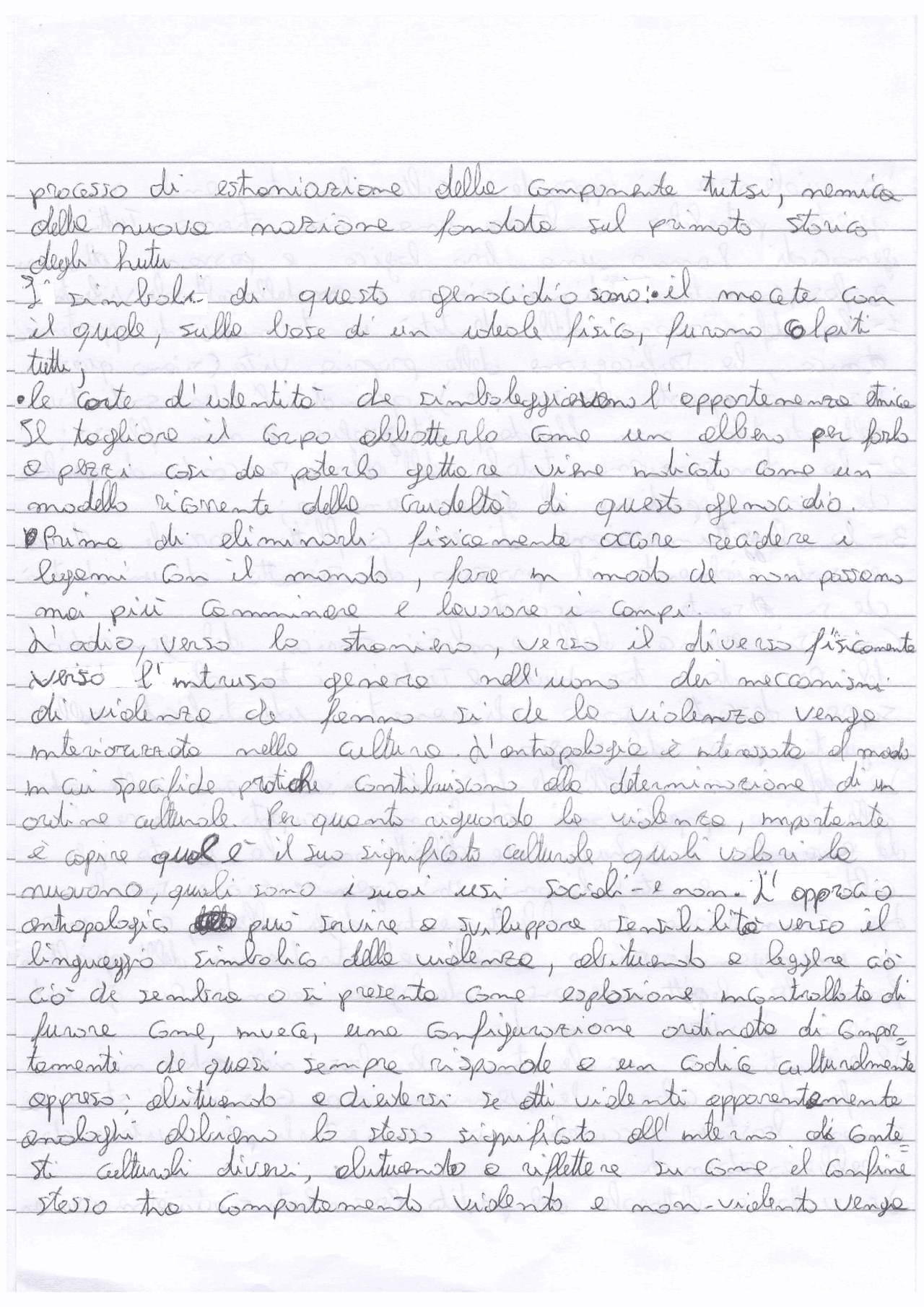 Esame Di Antropologia Culturale Docsity