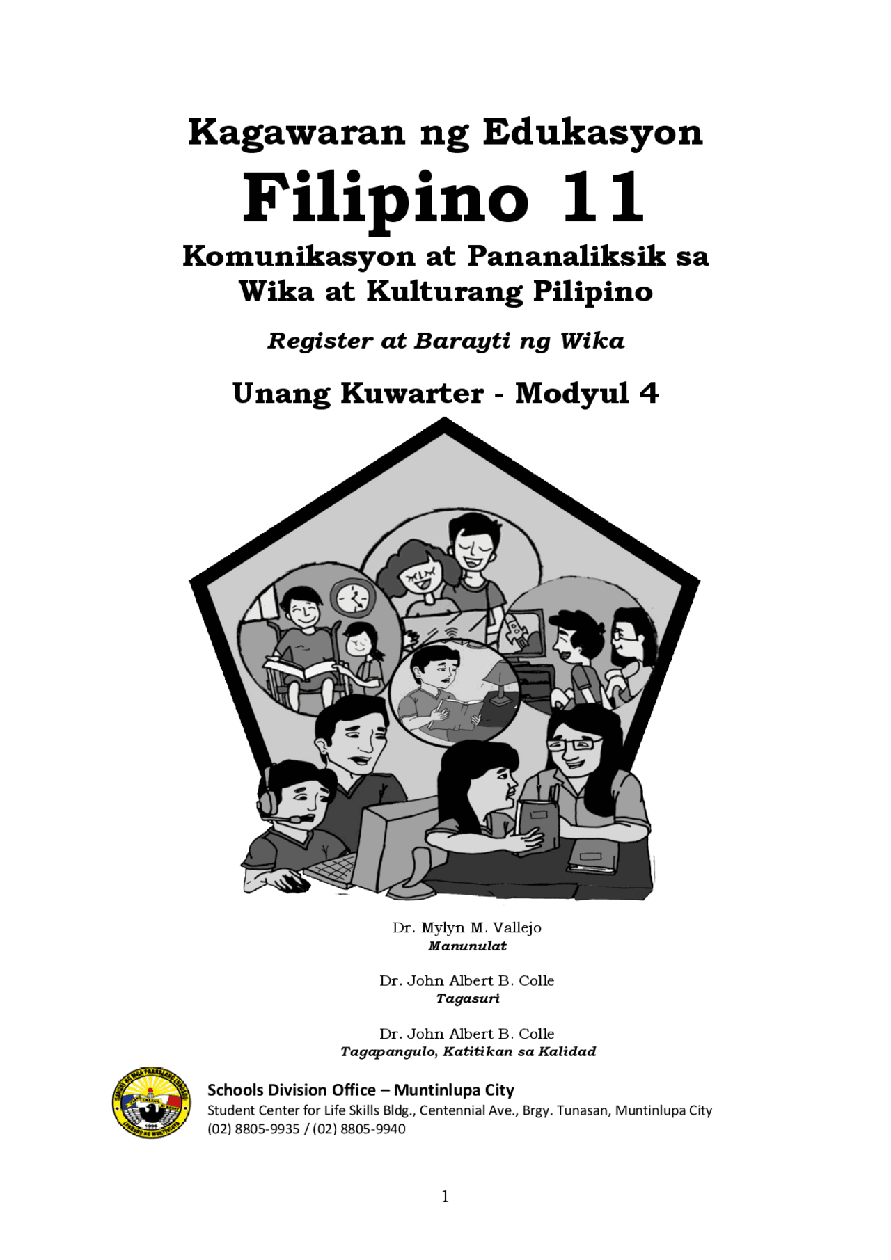 Filipino Grade 11 module - Docsity