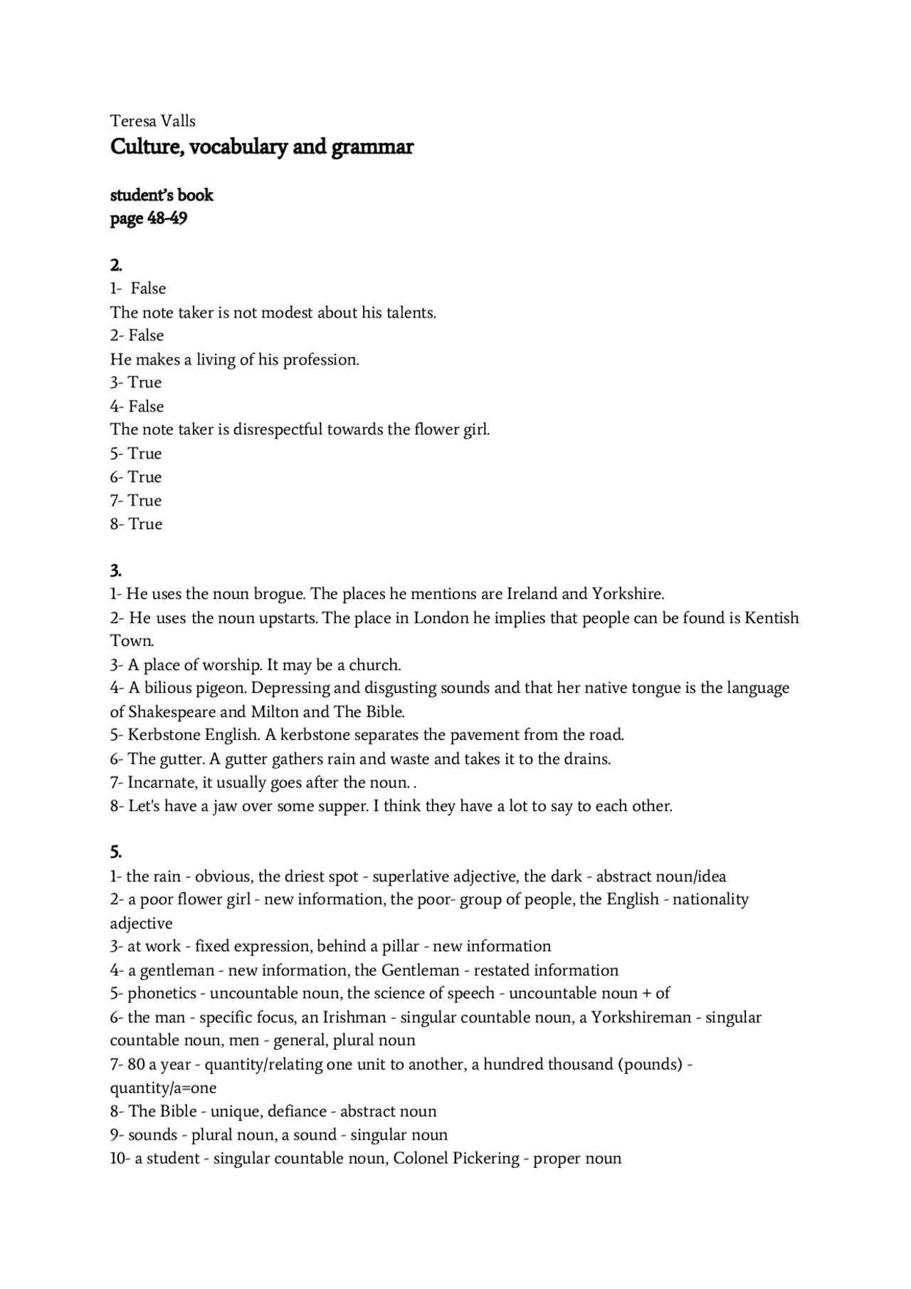 Culture Vocabulary And Grammar Docsity culture-vocabulary-and-grammar-docsity