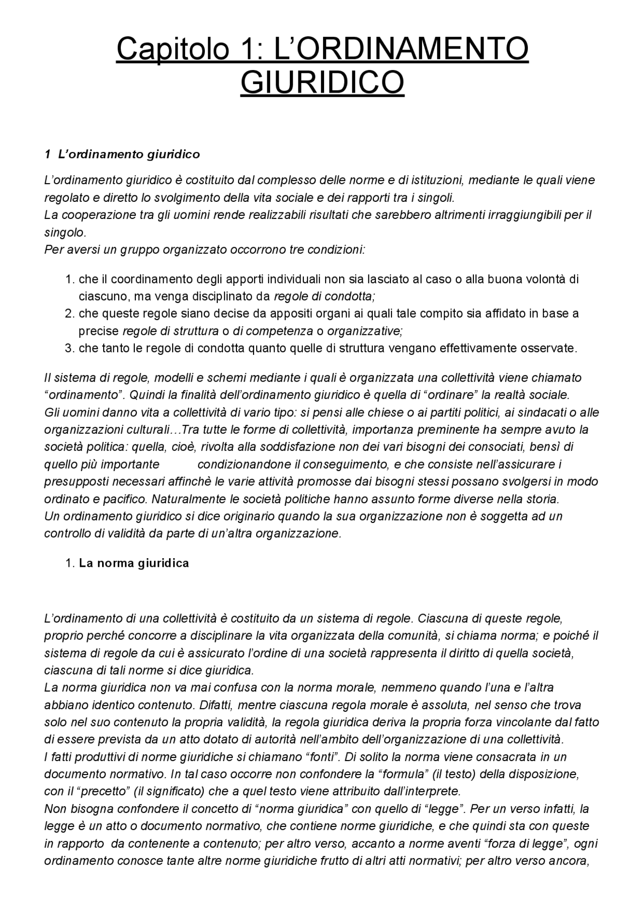 Riassunto Manuale Diritto Privato Docsity