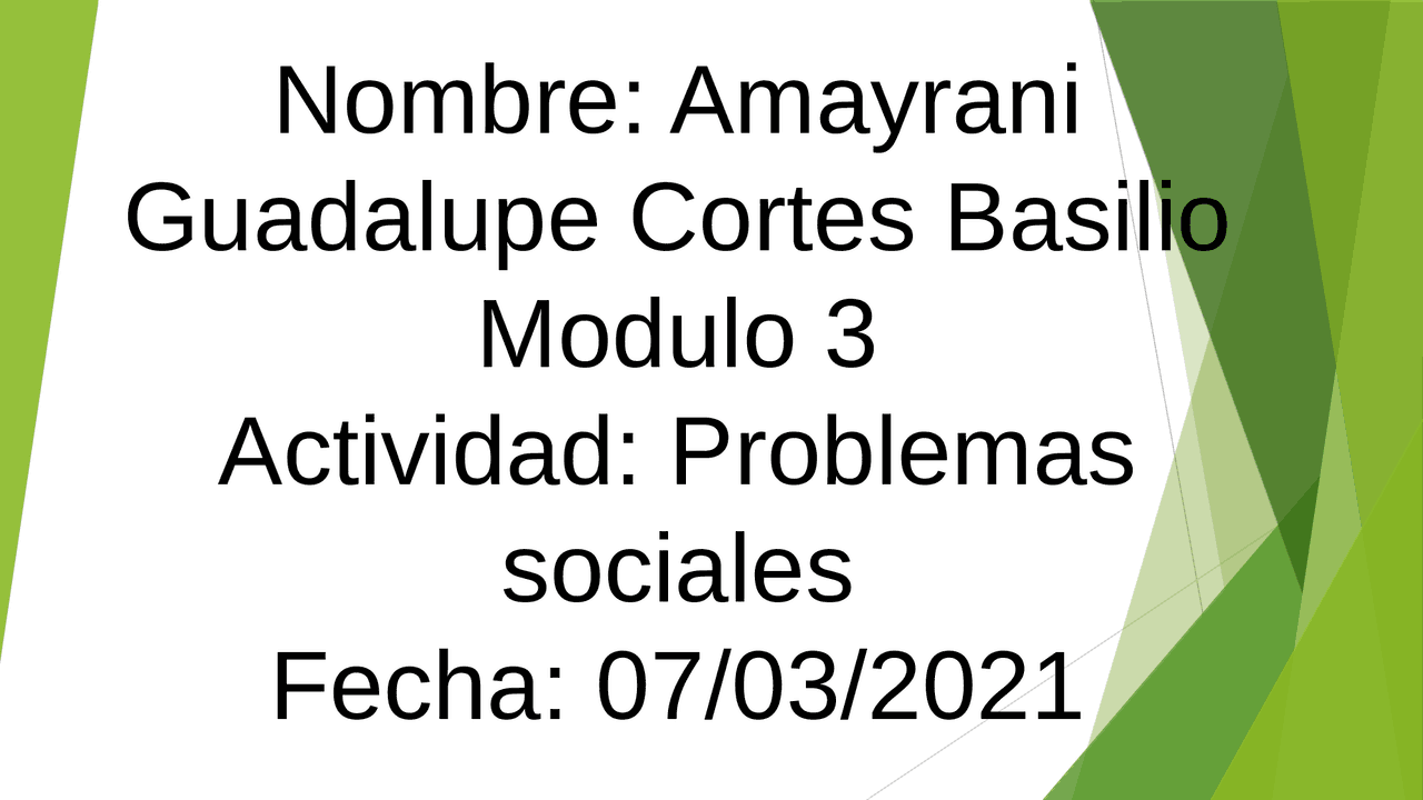 Actividad Integradora 6 Problemas Sociales Docsity