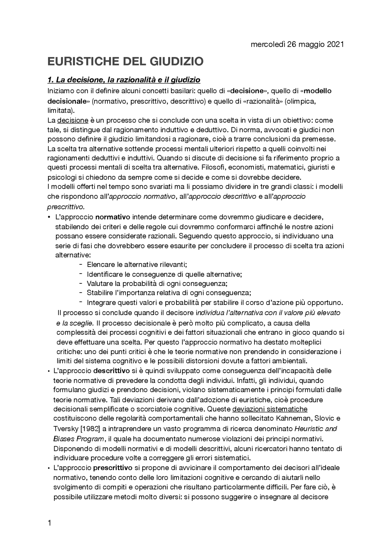 Psicologia Forense Riassunti Docsity