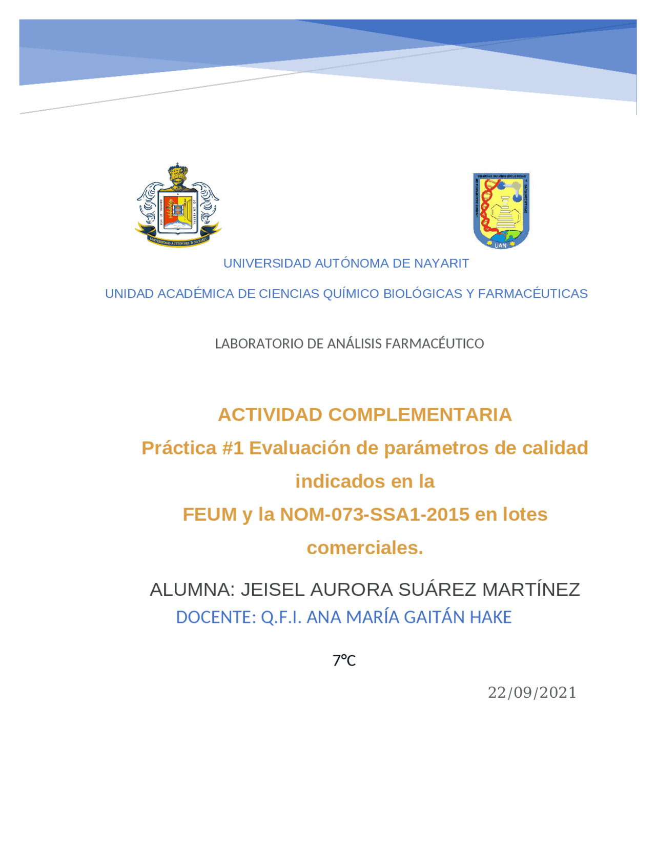 ACTIVIDAD COMPLEMENTARIA PRAC 1 - Docsity