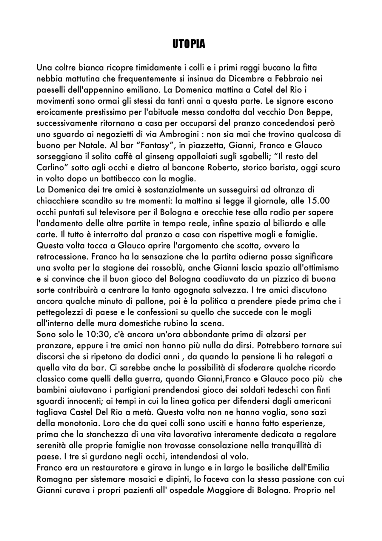 "La mia Utopia" - Tema Utopico ispirato alla "Città del Sole" di ...