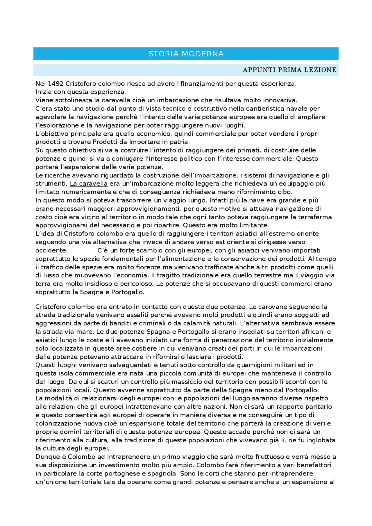 Spiegazione Informatica Docsity