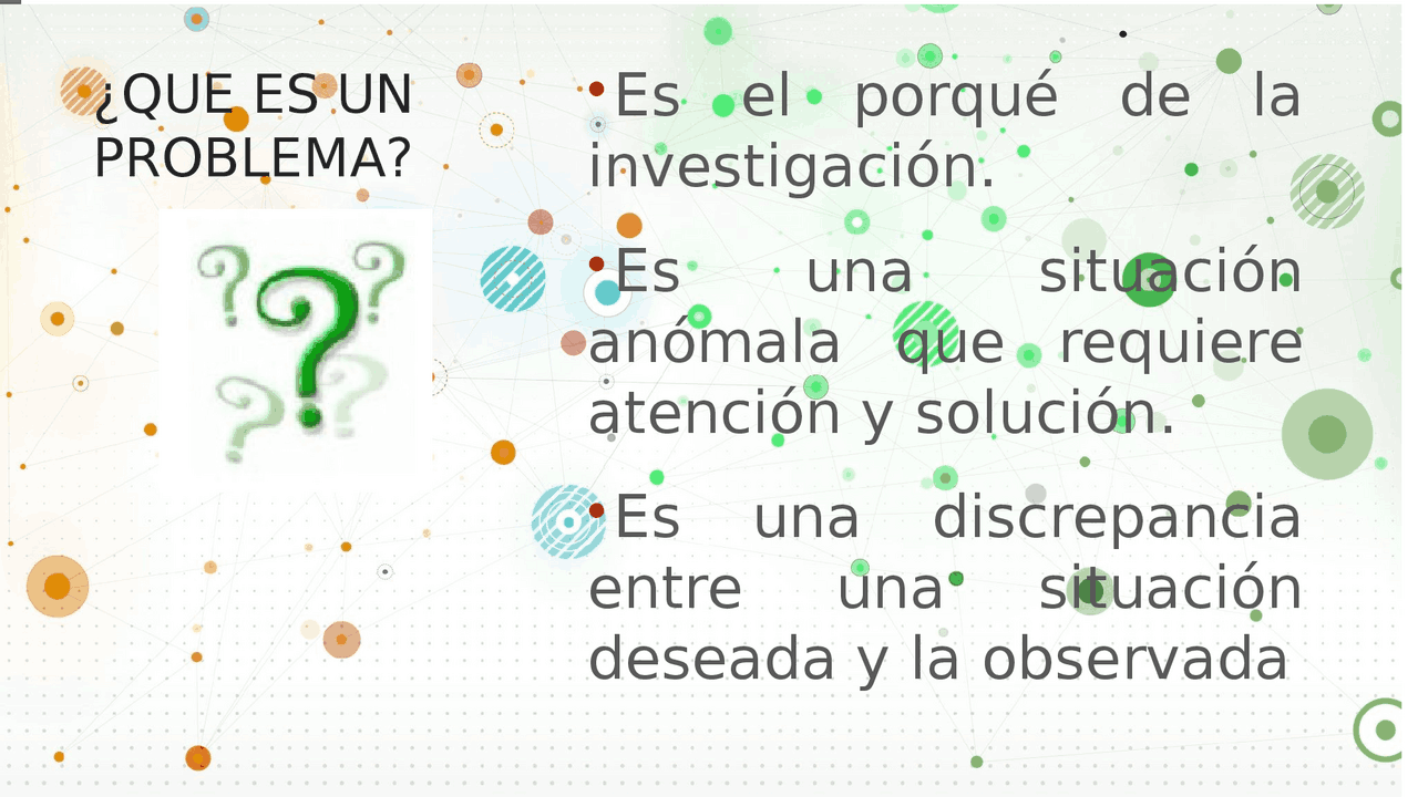 ¿que es un problema? - Docsity