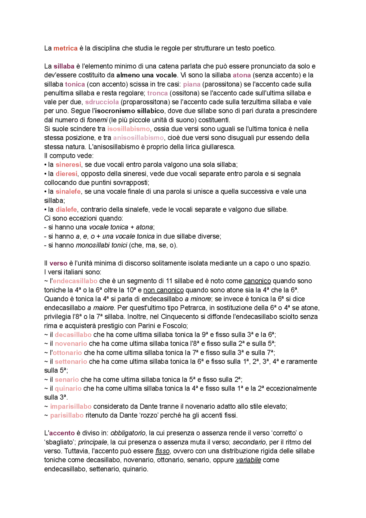 Sintesi Del Volume Di P Beltrami Docsity