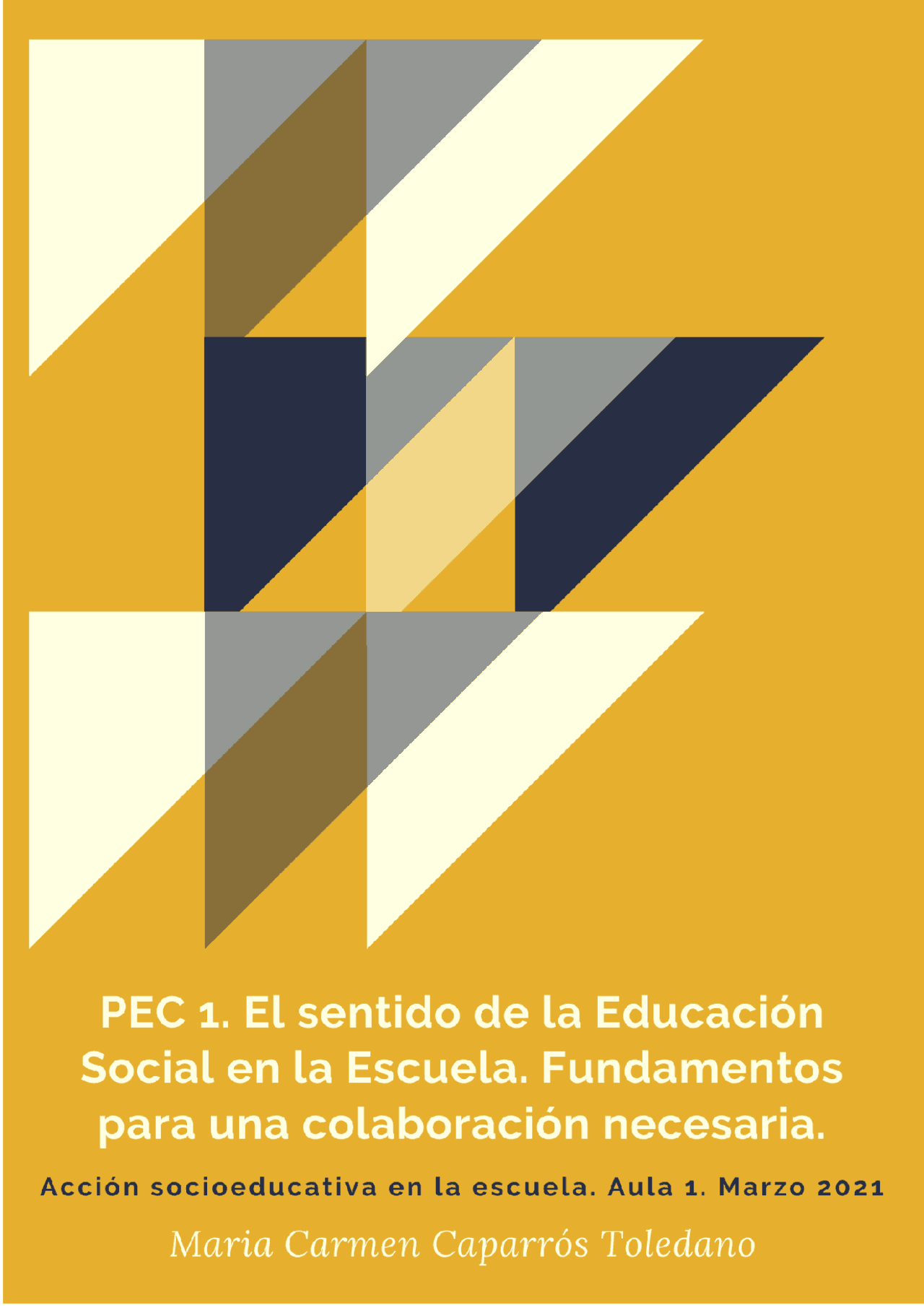 Pec 1 Acción Socioeducativa En La Escuela Docsity
