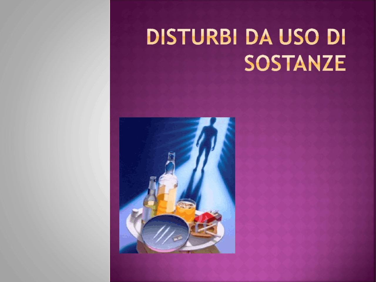Disturbi Da Uso Di Sostanze Docsity