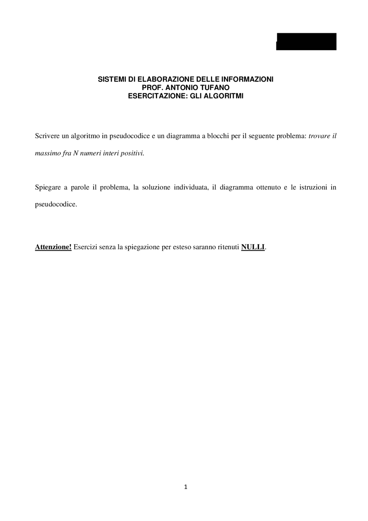 Area Algoritmialgoritmi1 Docsity