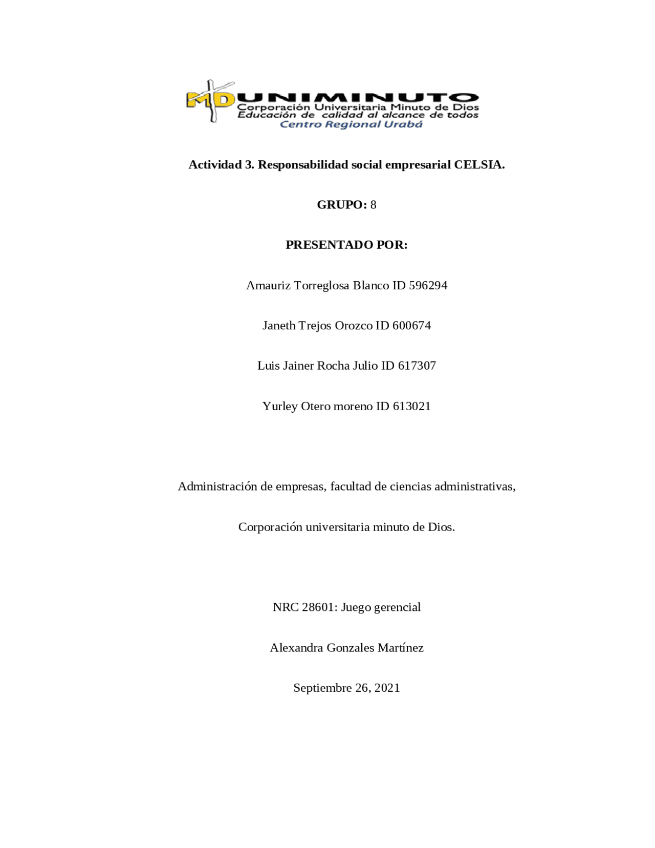Ensayo Argumentativo Docsity