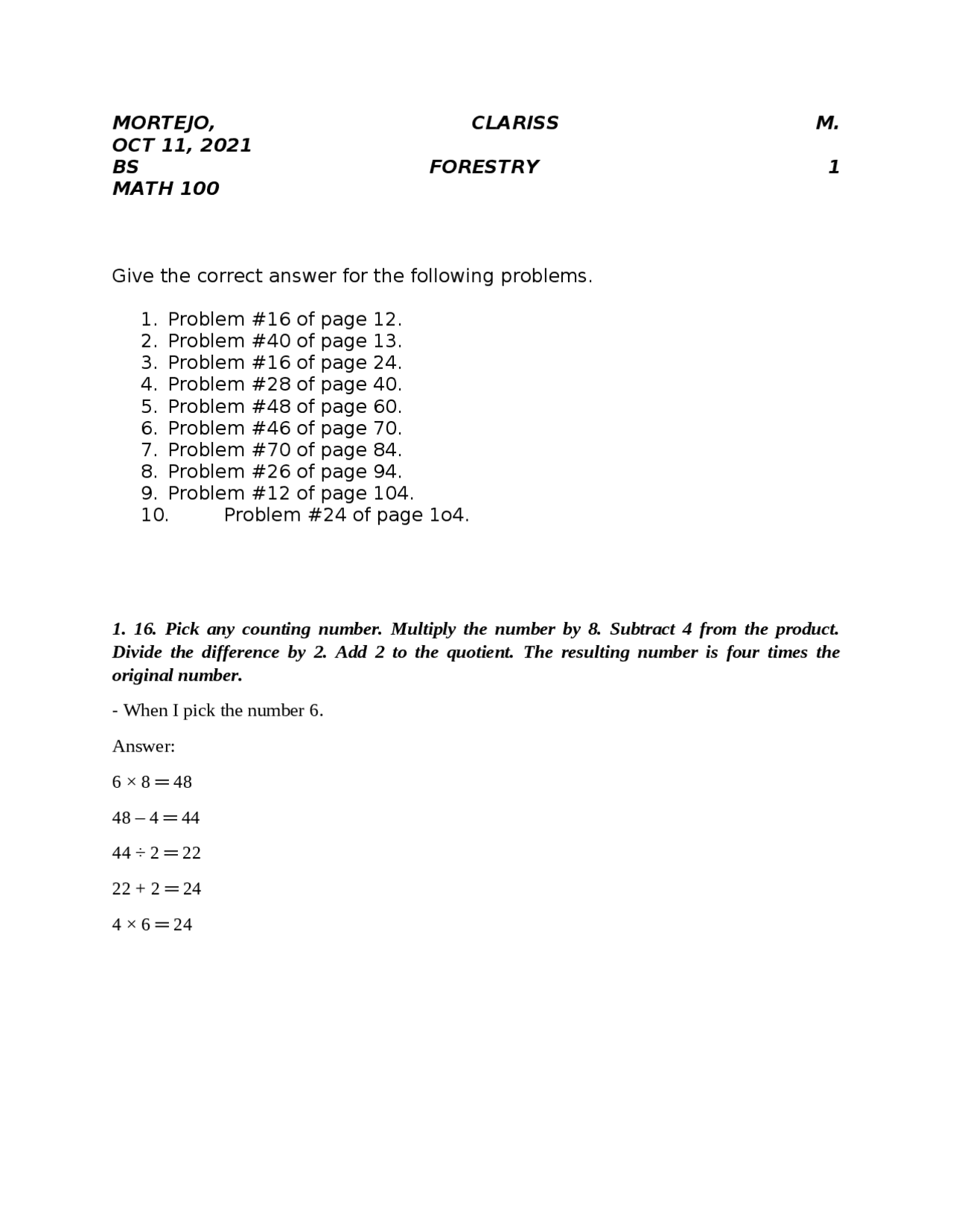 Mathematical Excursion Lecture Notes Mathematics Docsity
