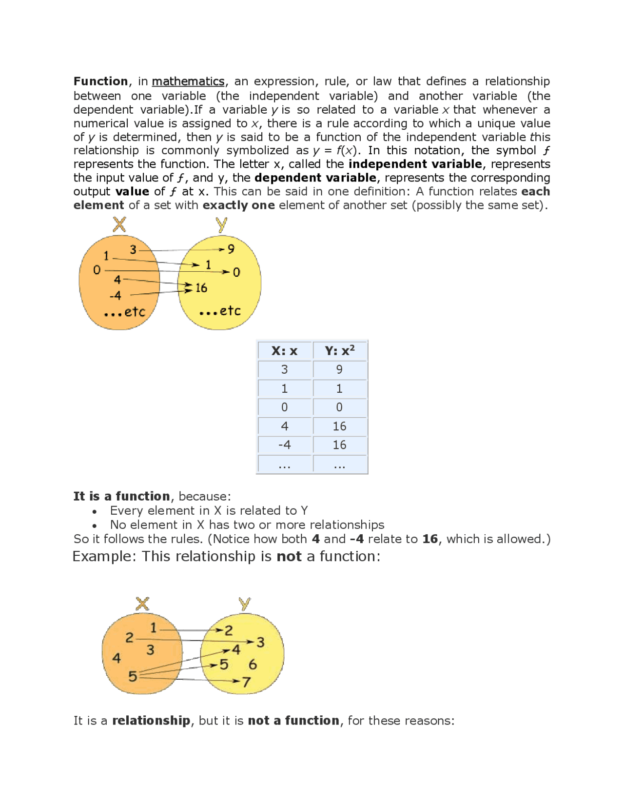 Functions And Limits And Differentials Docsity