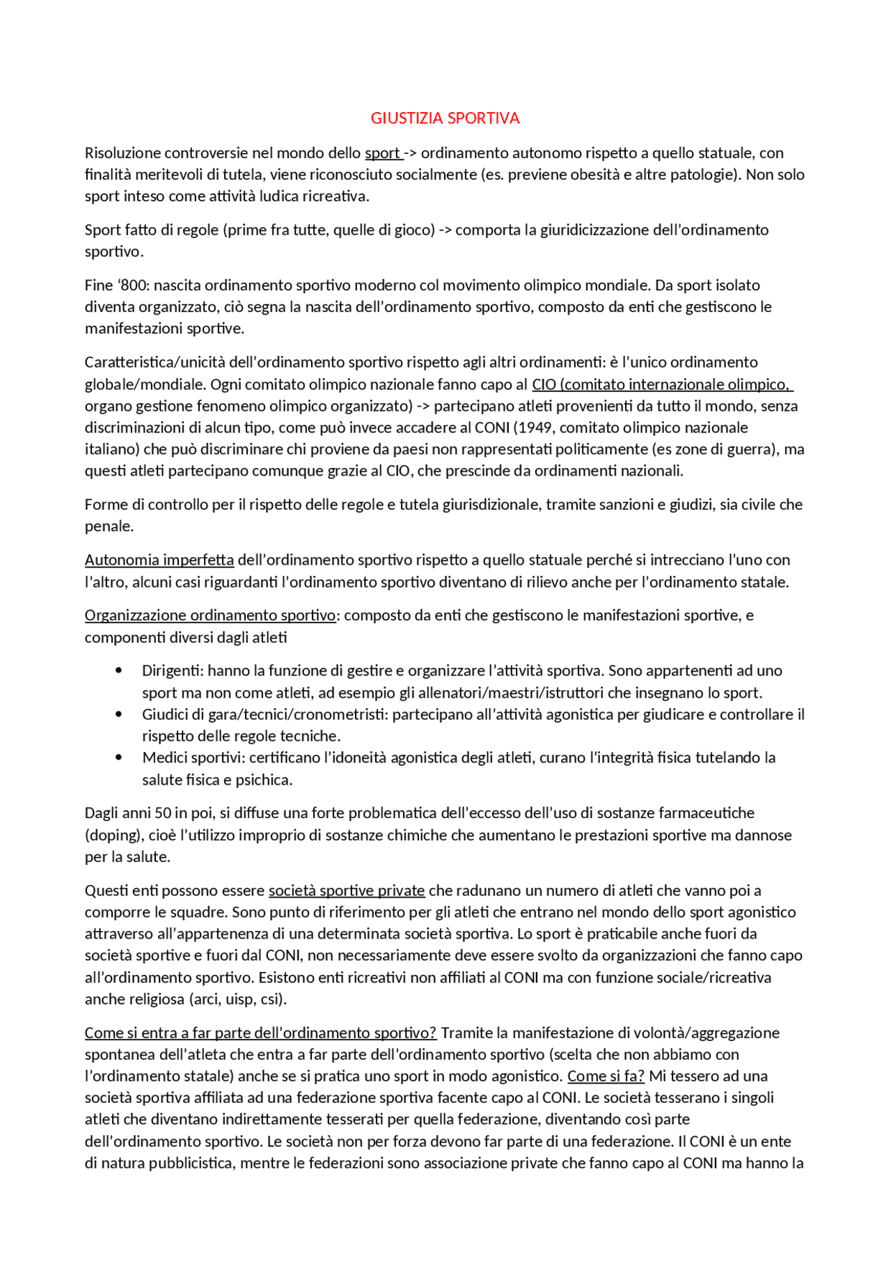 Breve Sintesi Di Appunti A Lezione Schemi E Mappe Concettuali Di