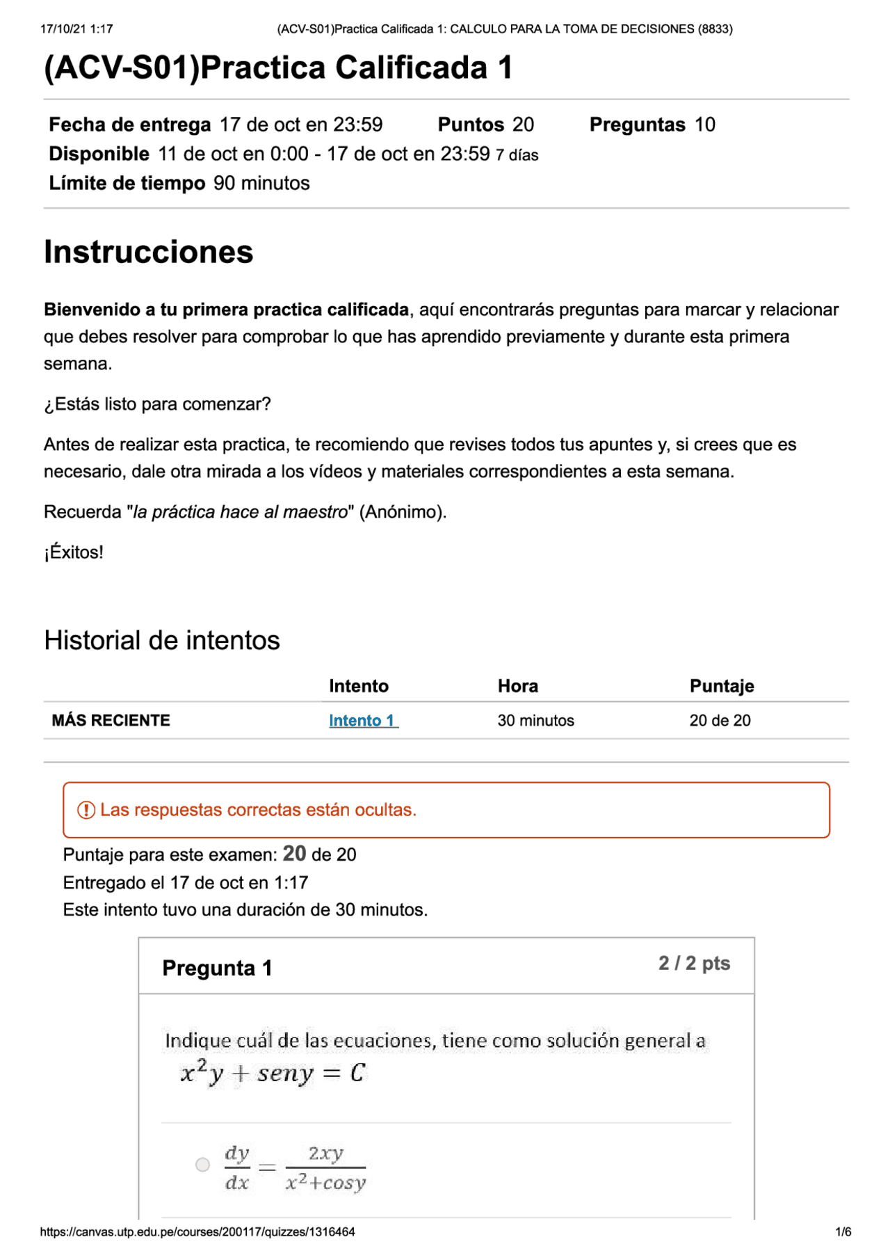 PRACTICA CALIFICA 1 - Docsity