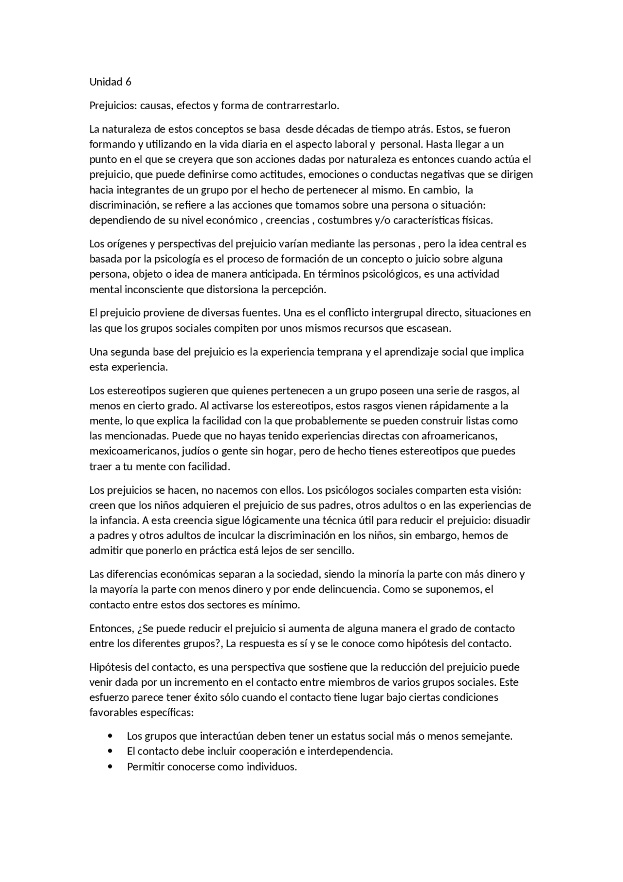 Psicologia Capitulo 6 Resúmenes De Psicología Social Docsity