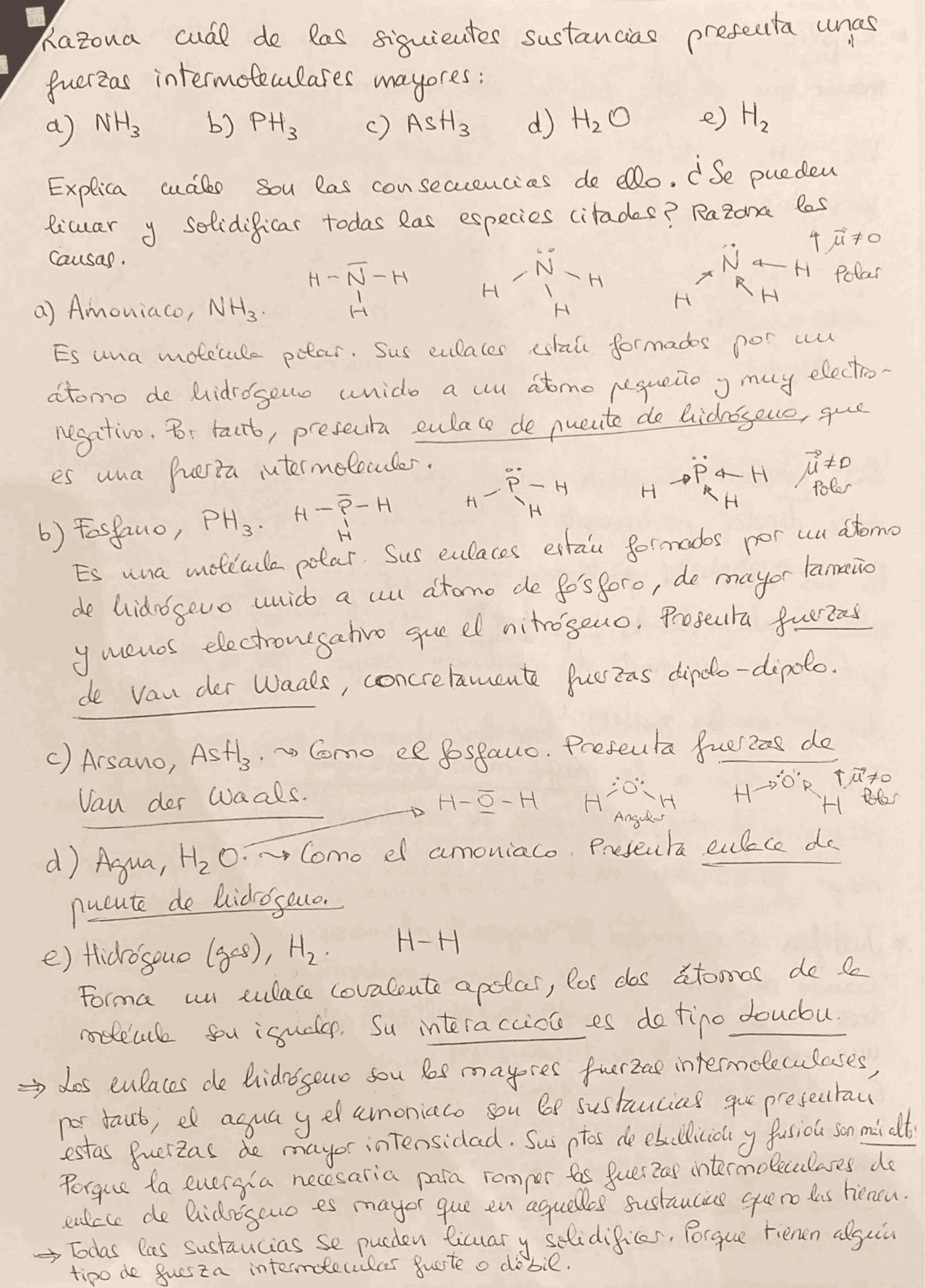 Ejercicios Enlace Químico Docsity