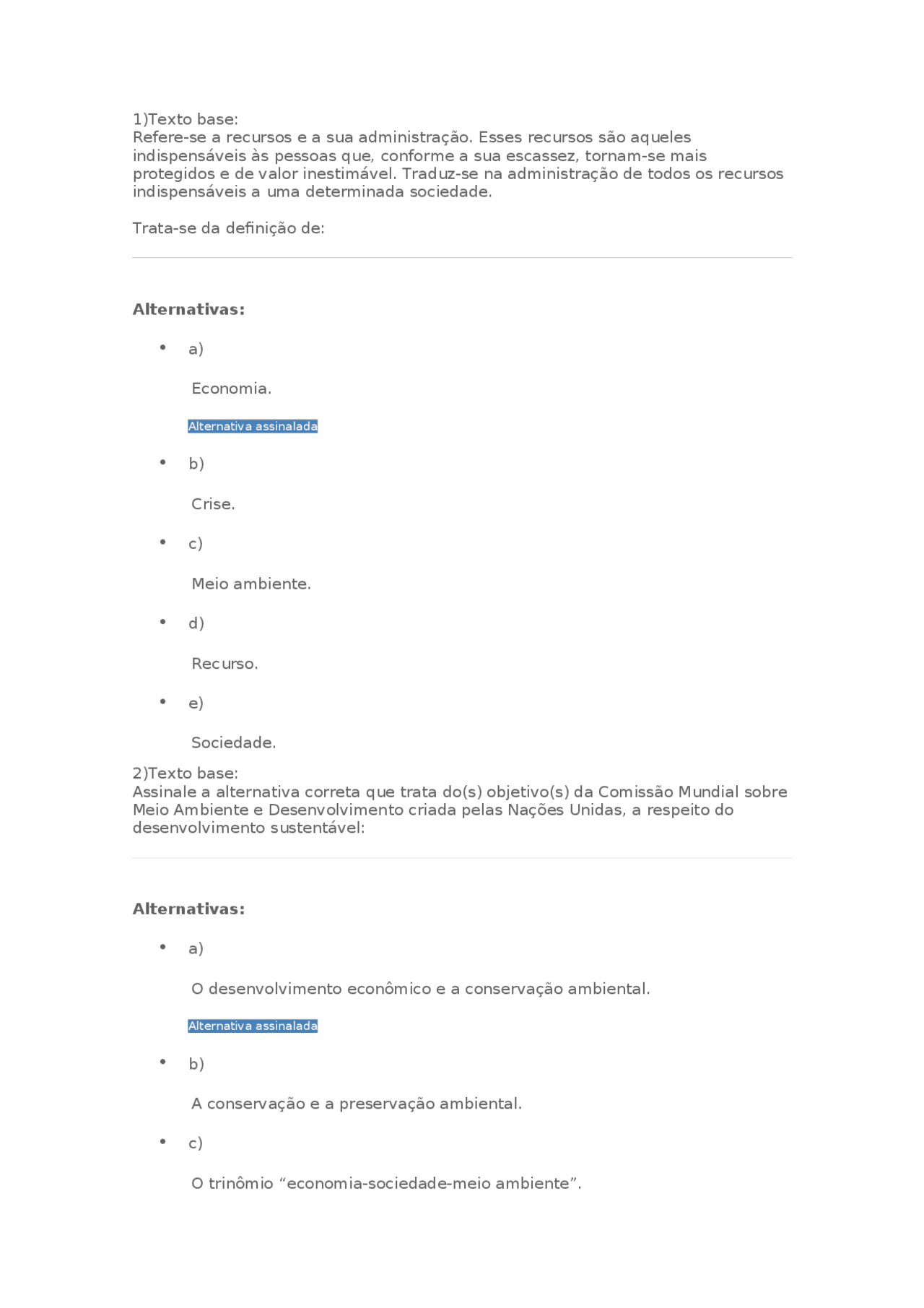 Atividade De Aprendizagem 1 Docsity