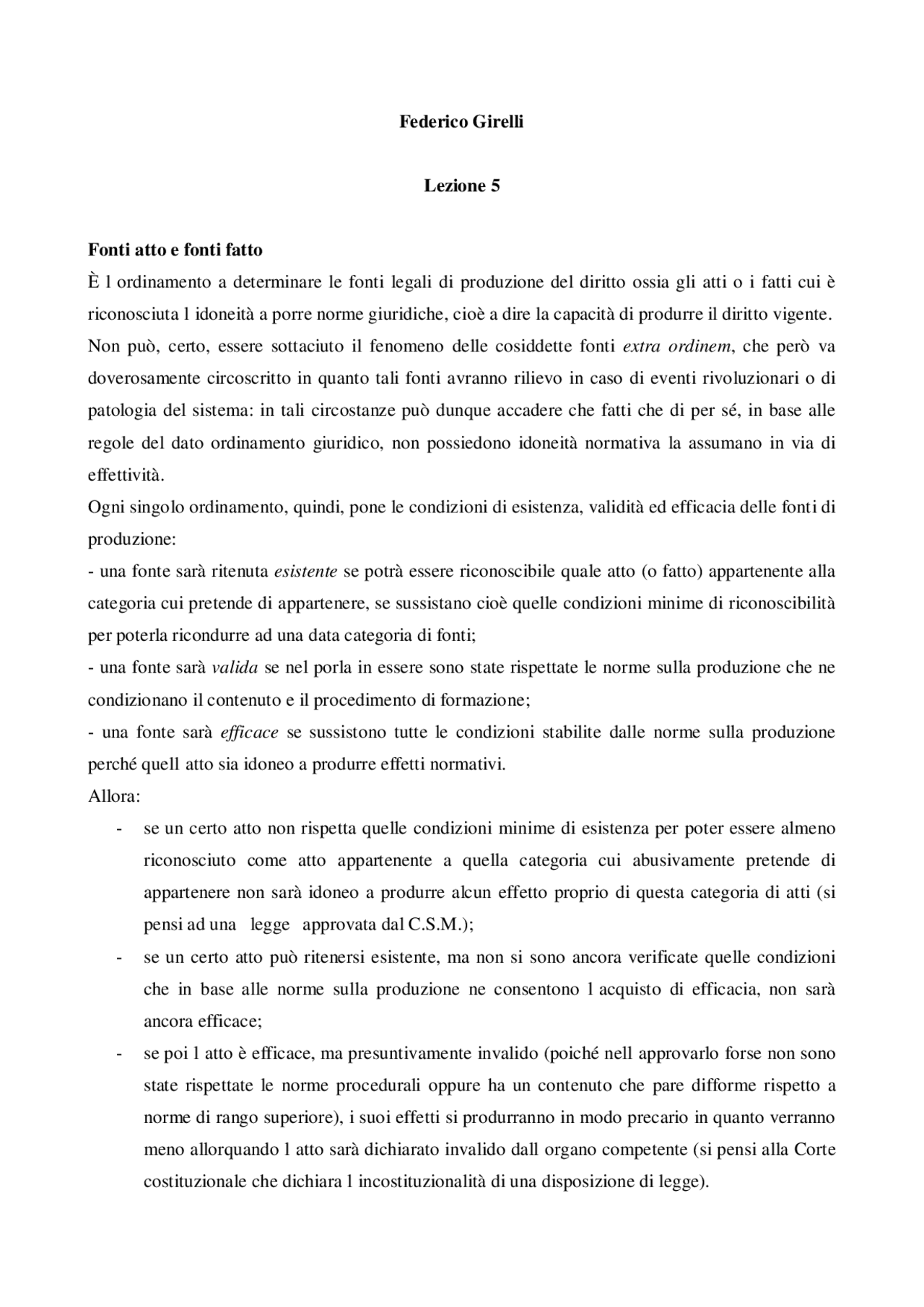 Dispense Diritto Pubblico Docsity