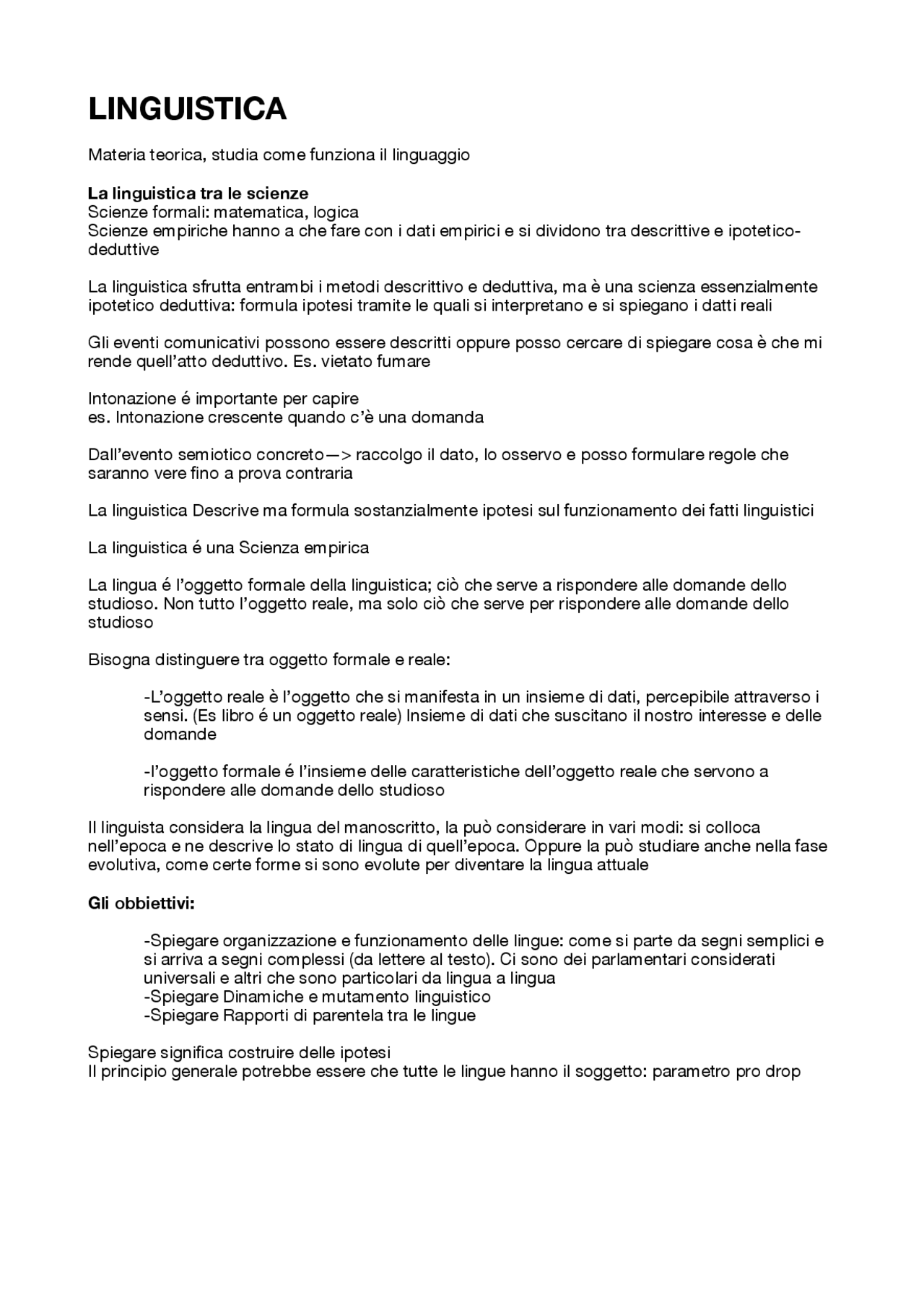 Appunti Completi Del Primo Semestre Voto 30 E Lode Docsity
