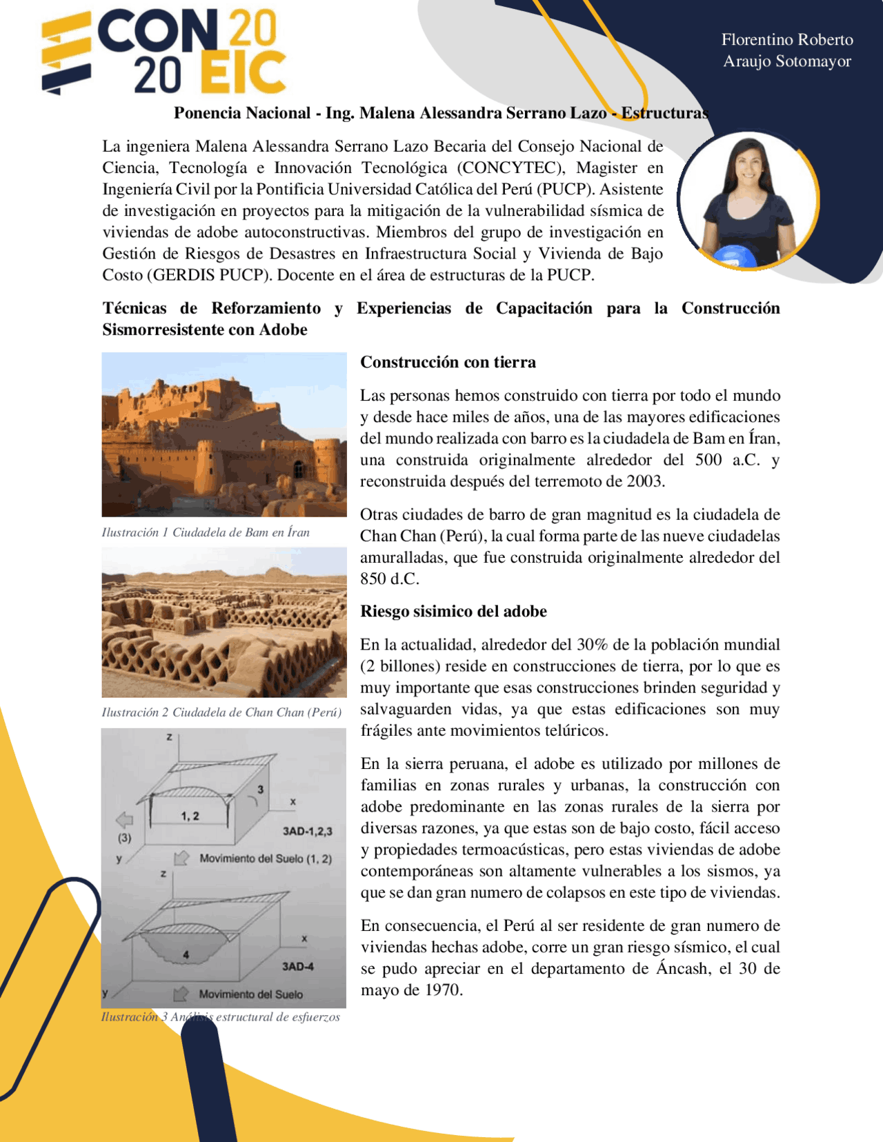 Estructuras técnicas de Reforzamiento y capacitación sismorresistente ...