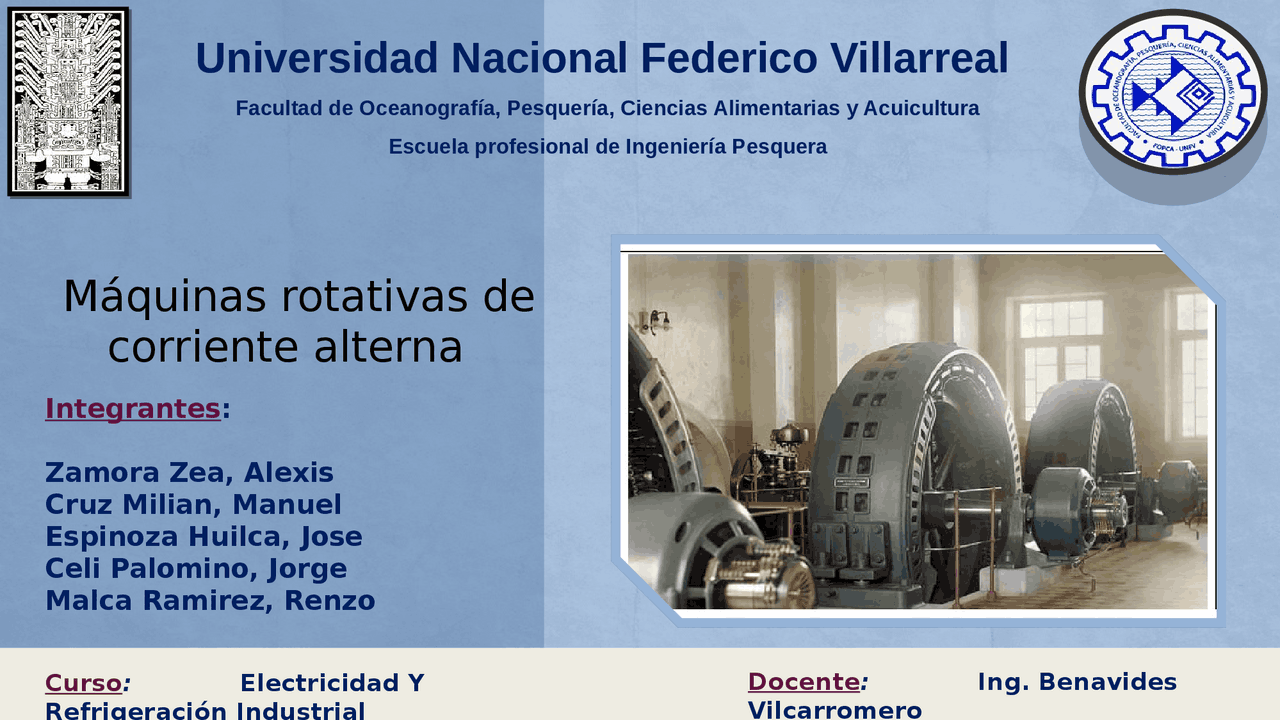 Maquinas rotativas de Corriente Alterna - Docsity