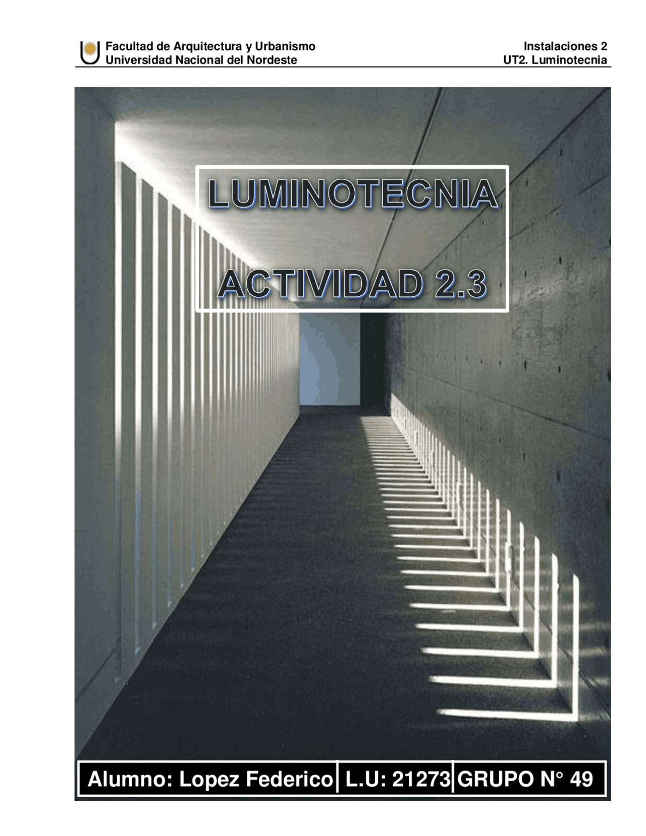 Instalaciones Ii Año 2021 Resumenes Luminancia Docsity