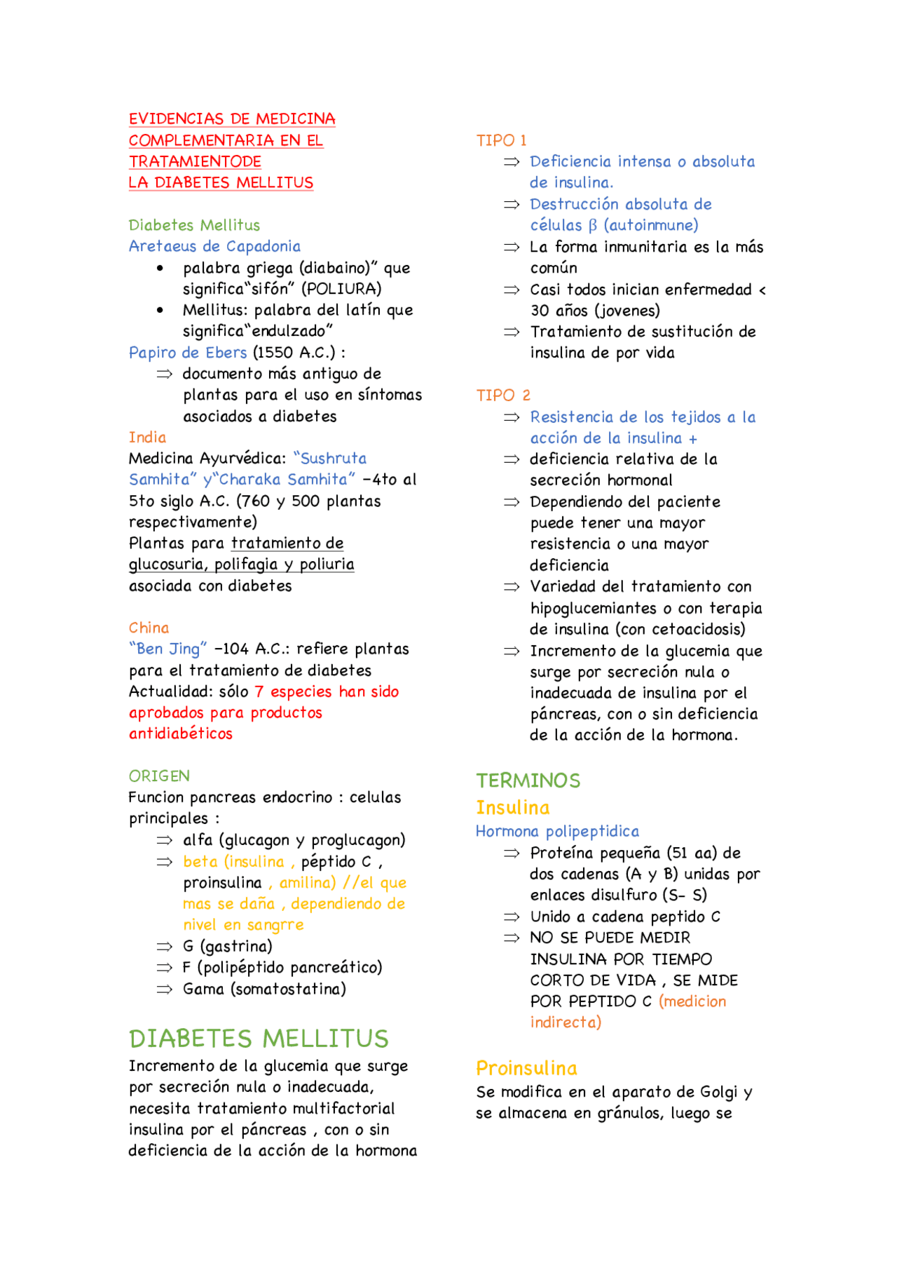 Resumenes de Medicina Alternativa Complementaria - Docsity
