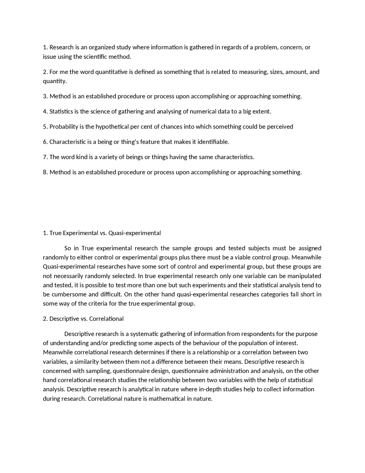 Practical Research Grade 12 Quarter 1 Week 1 | Exercises Earth science ...