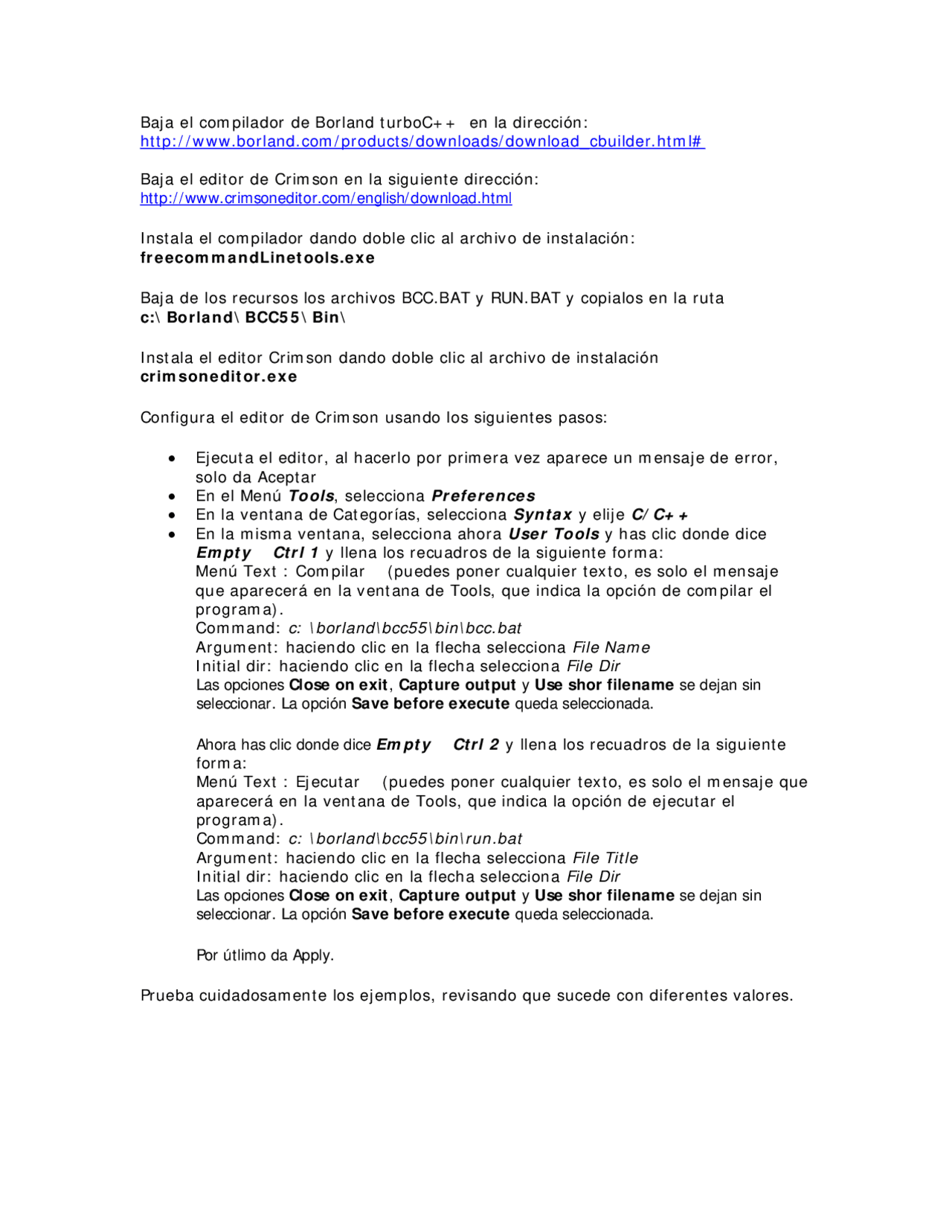 Formas para aprende programacion universitaria - Docsity