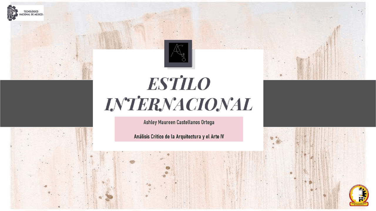 ESTILO INTERNACIONAL | Diapositivas de Historia de la Arquitectura ...