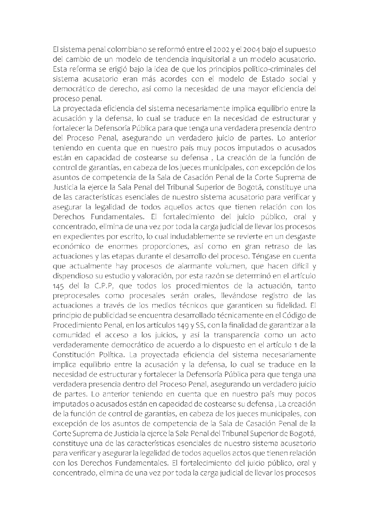 Analisis Sentencia Penal Docsity